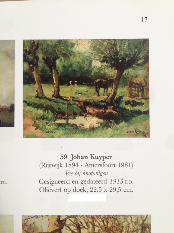 Johan Kuijpers - Johan Cornelis Eliza Kuijpers - Vee bij knotwilgen ...