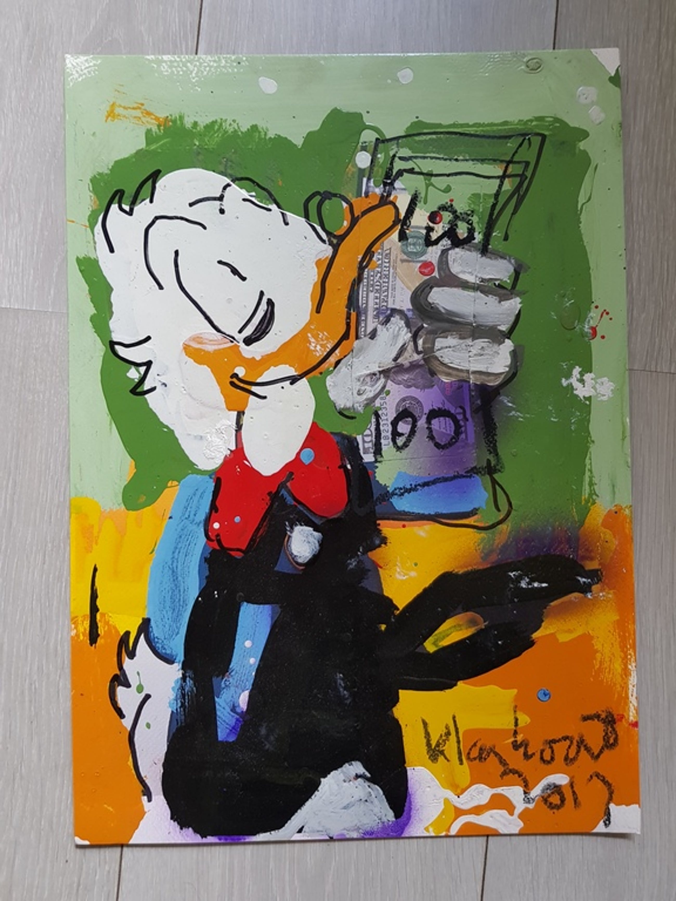 Peter Klashorst - Peter Klashorst - origineel werk - serie Mickey Mouse ... Peter Klashorst - Peter Klashorst - origineel werk - serie Mickey Mouse ...