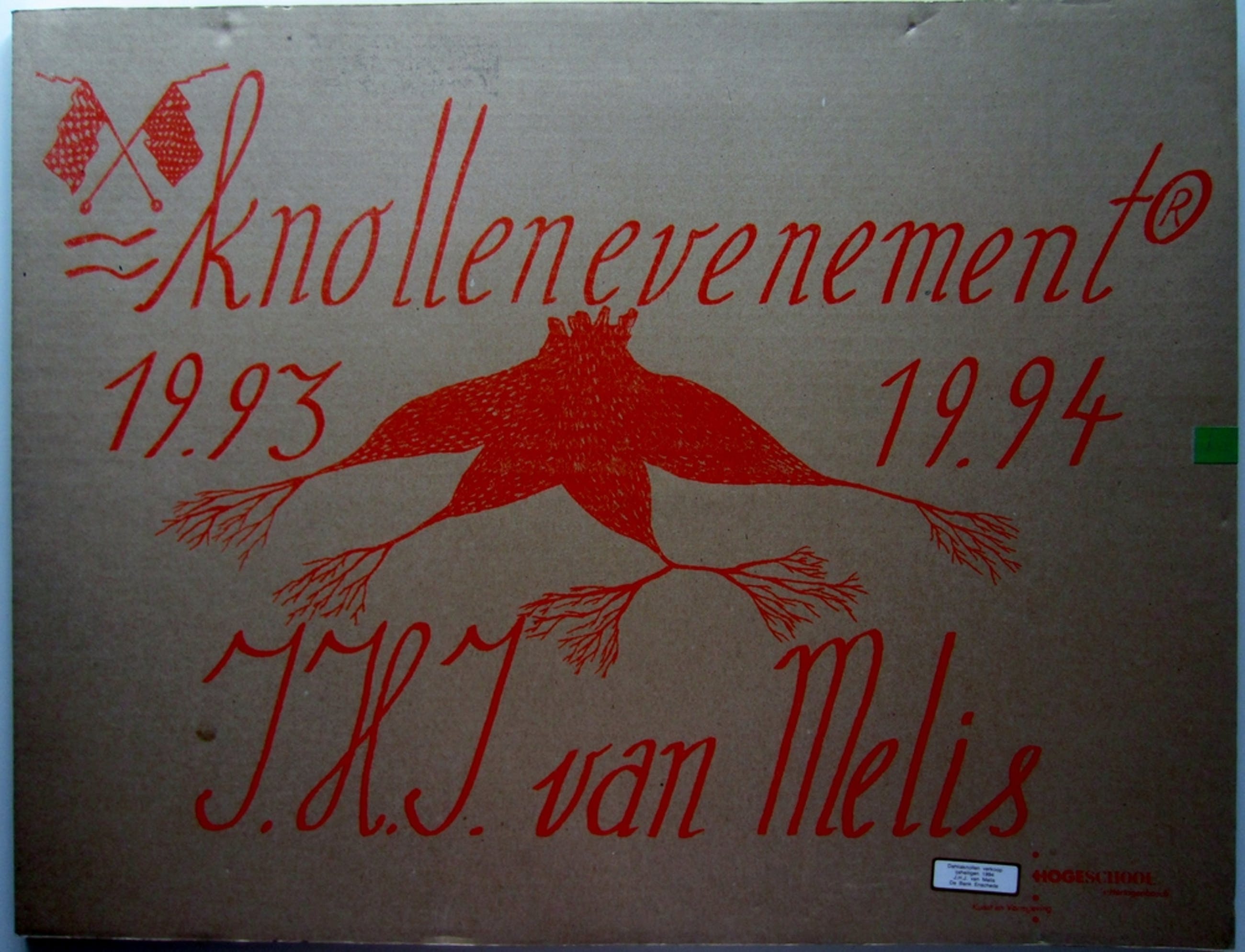 Jan-Hein van Melis (1962) - Multiple in kartonnen map - 1994 Verkocht ...