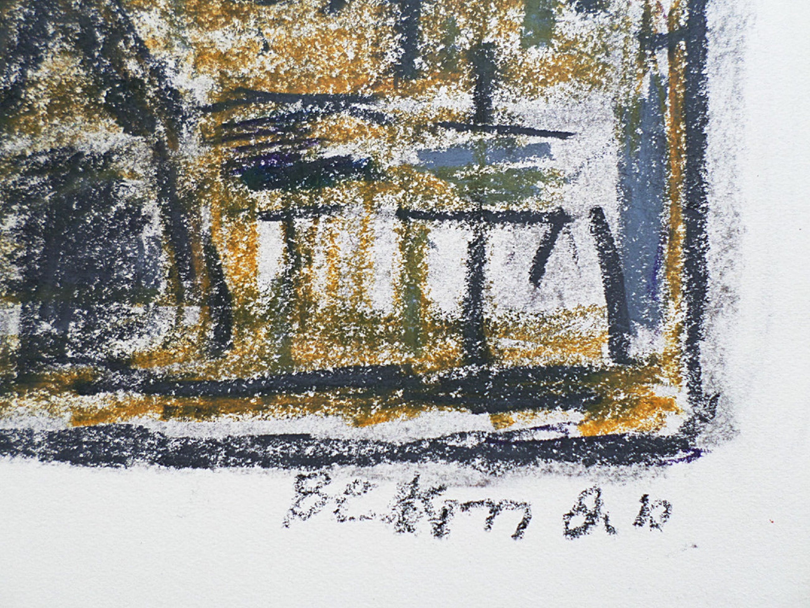 Hubert Bekman - Hubert Bekman - Ruiters, waskrijttekening Verkocht ...