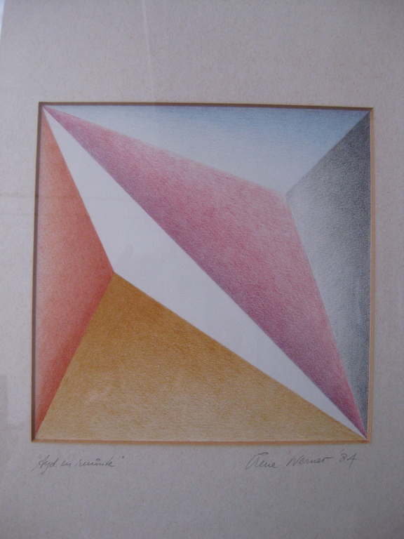 Irene Werner tekening in potlood Verkocht | Kunstveiling.nl