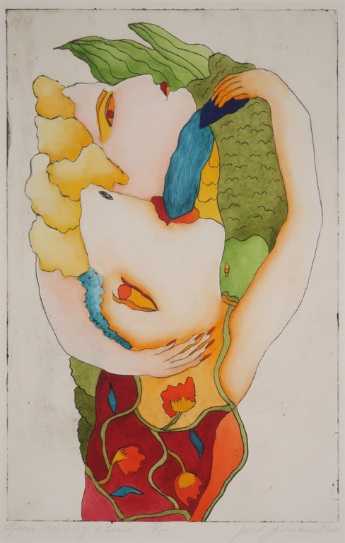 Jose Fernanda - Jose Fernanda: Handbewerkte Ets, Geen haring eten ...