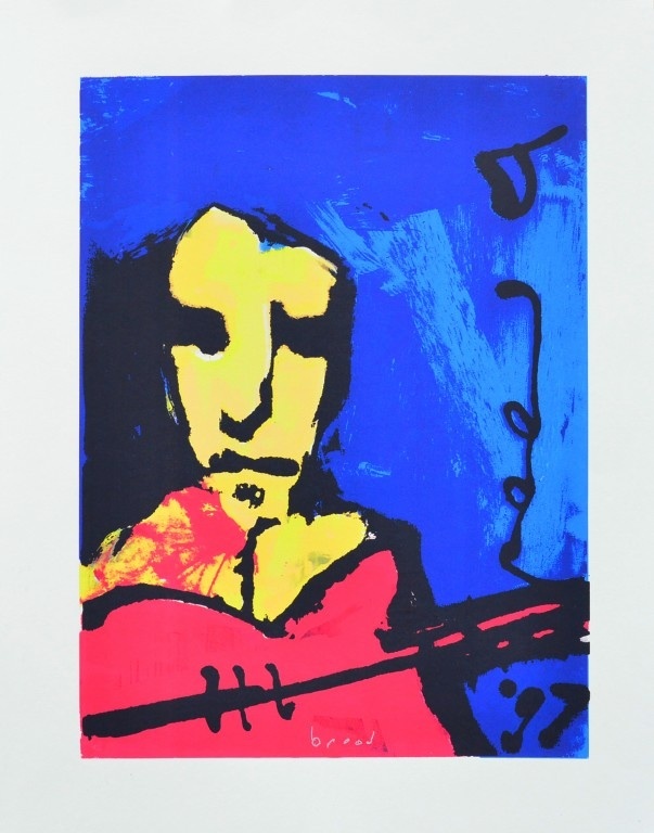 Herman Brood - Herman brood zeefdruk tokkel Verkocht | Kunstveiling.nl