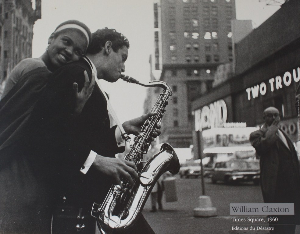 William Claxton -Times Square 1986 Verkocht | Kunstveiling.nl