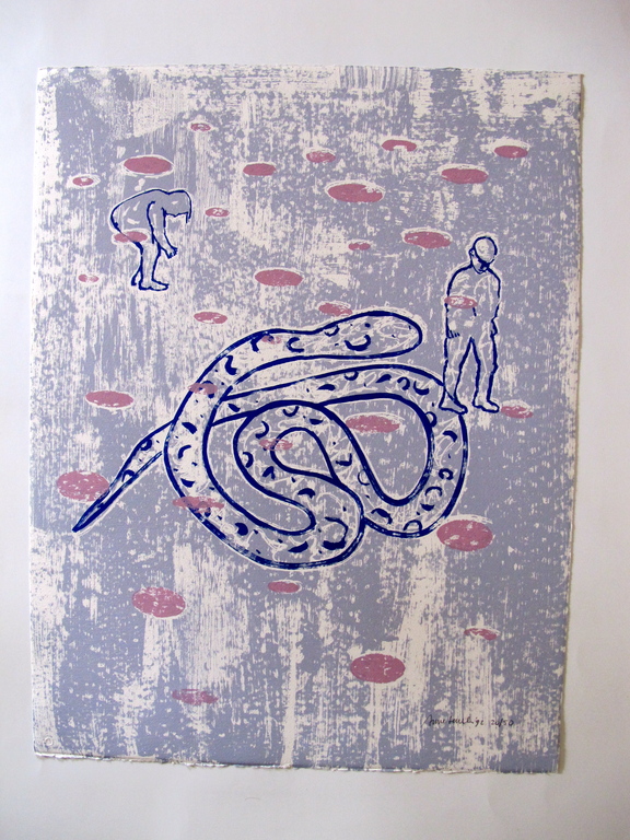 Anne Semler, litho Verkocht | Kunstveiling.nl