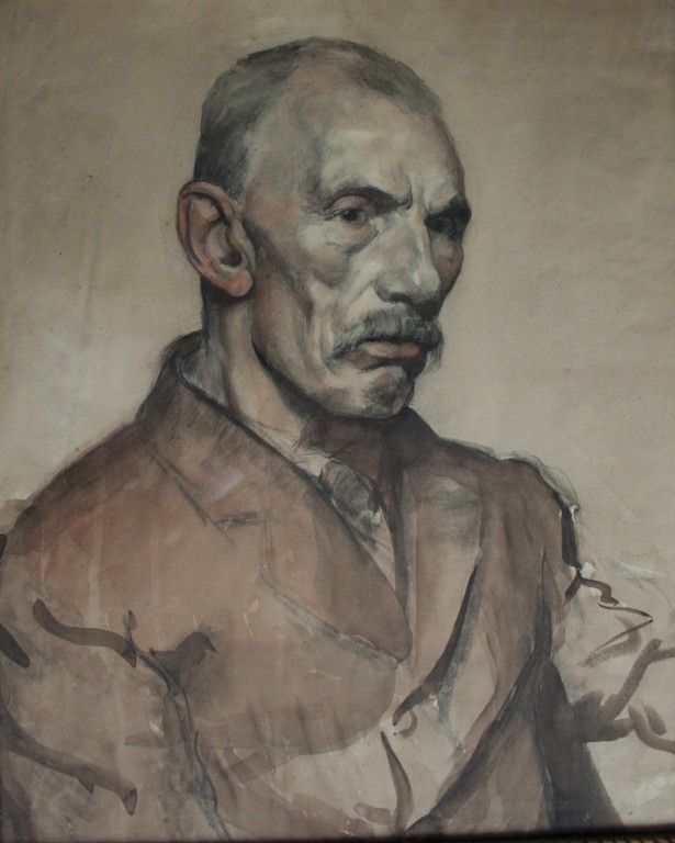 Geert Grauss - Gerard Hendrik Grauss (1882-1929), tekening / aquarel ...