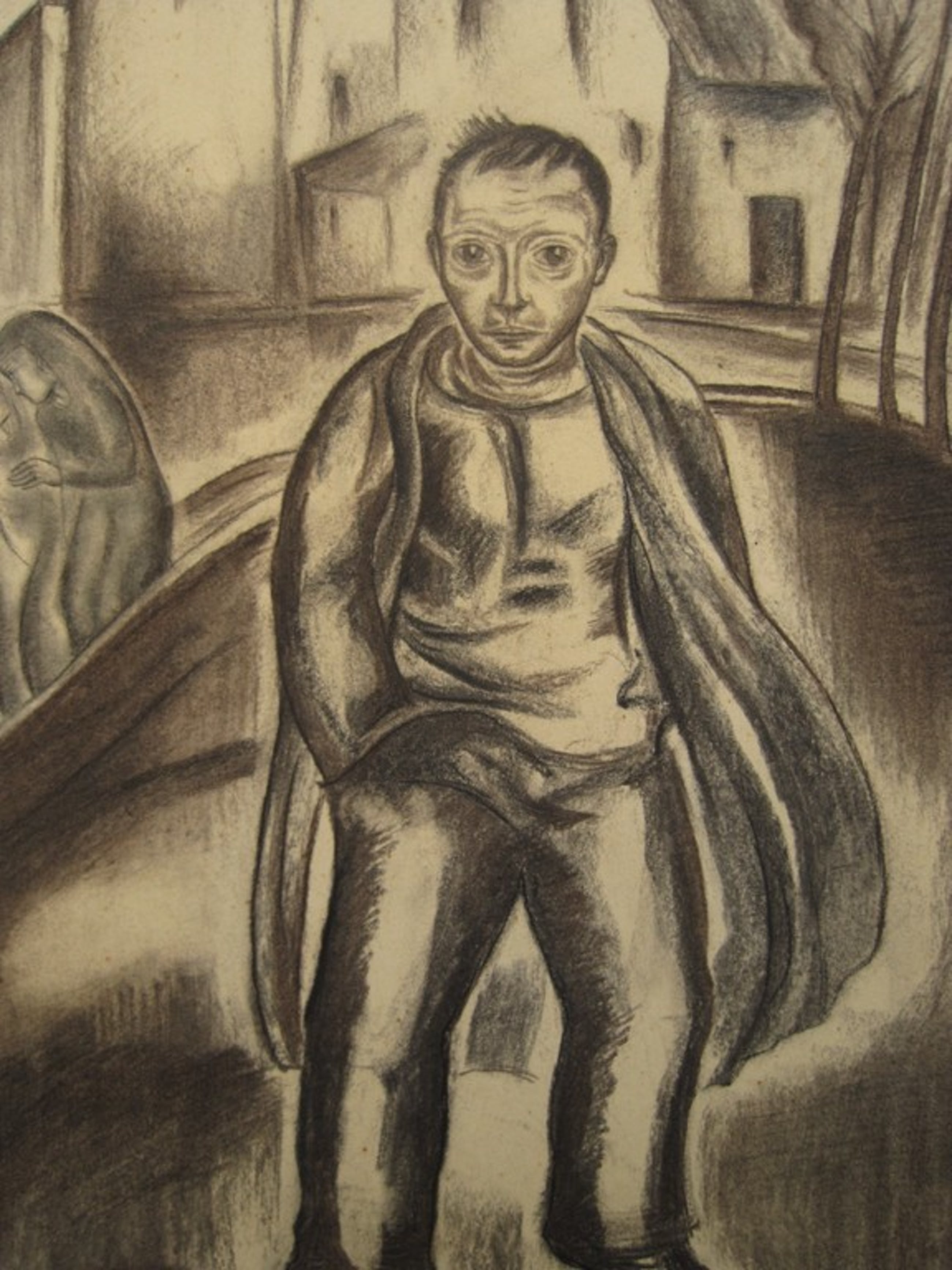 Etie van Rees - Etie van Rees 1890-1973 - houtskool tekening 1920 ...