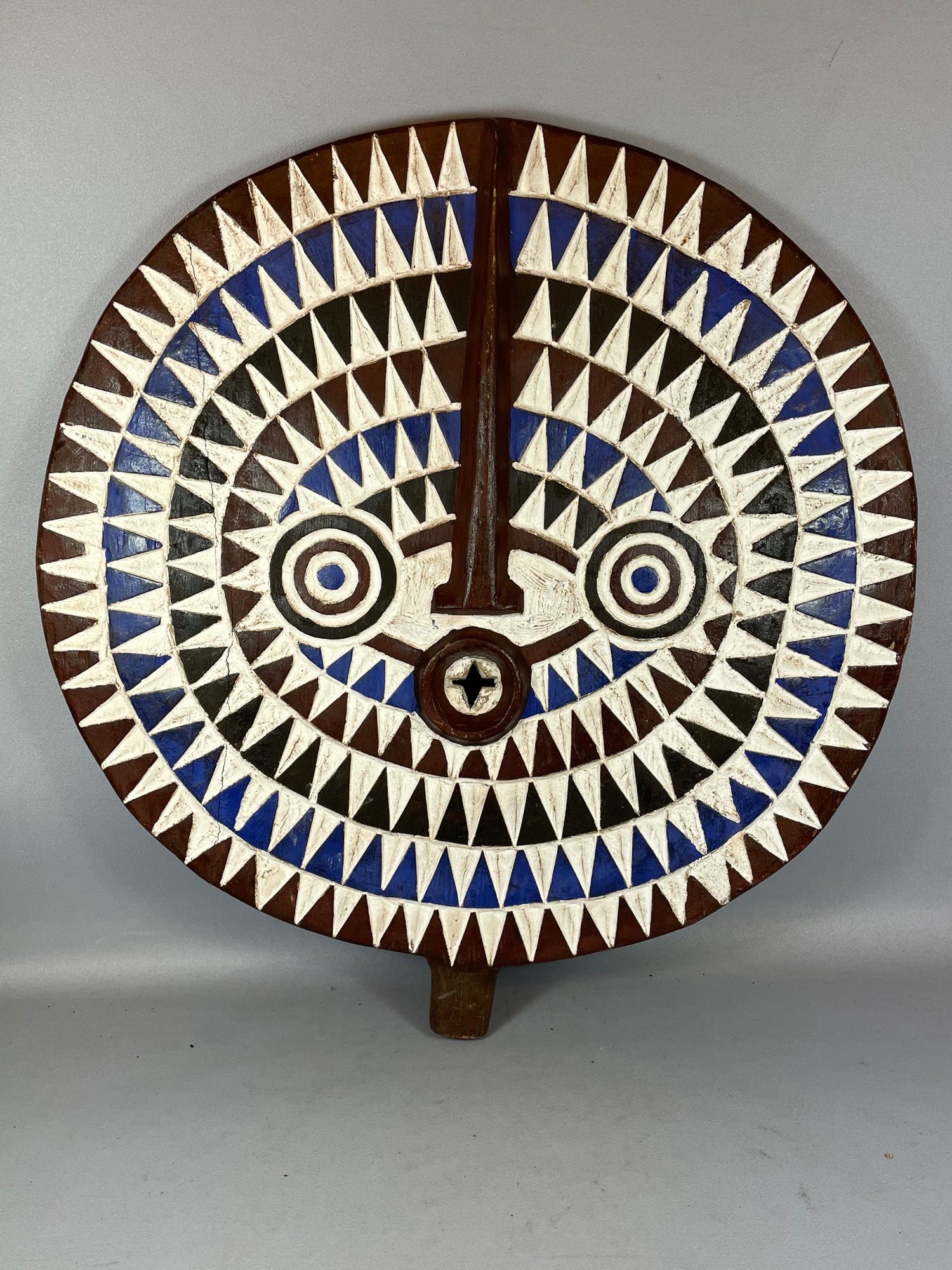 Mossi - Tribal Used African MOSSI SUN Mask - Burkina Faso. Verkocht ...