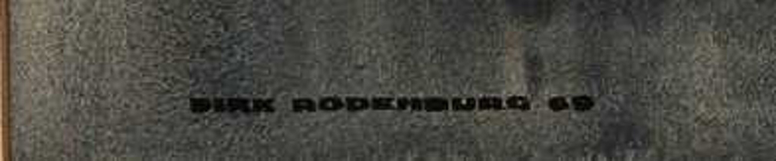 Dirk Rodenburg - Spring at Uranus - 1969 - gouache op papier - BKR ...