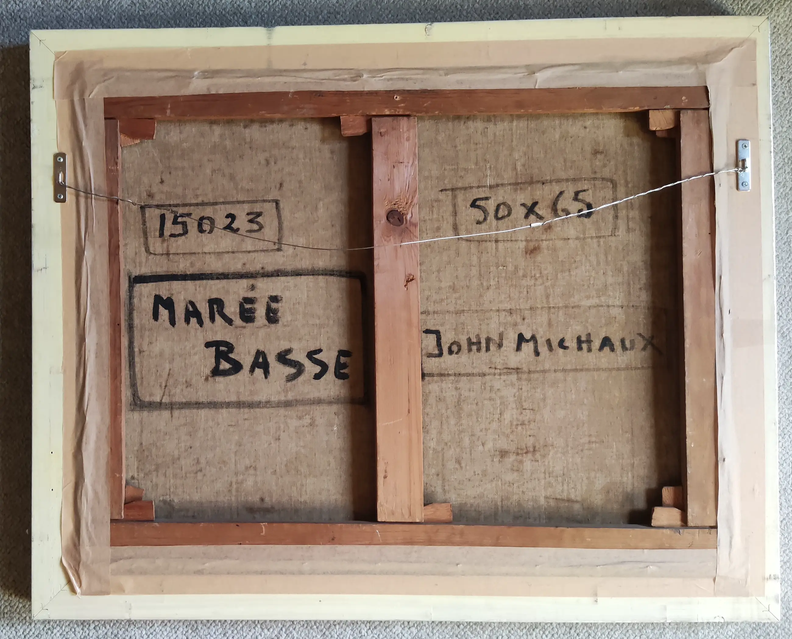 John Michaux - Marée Basse Verkocht | Kunstveiling.nl