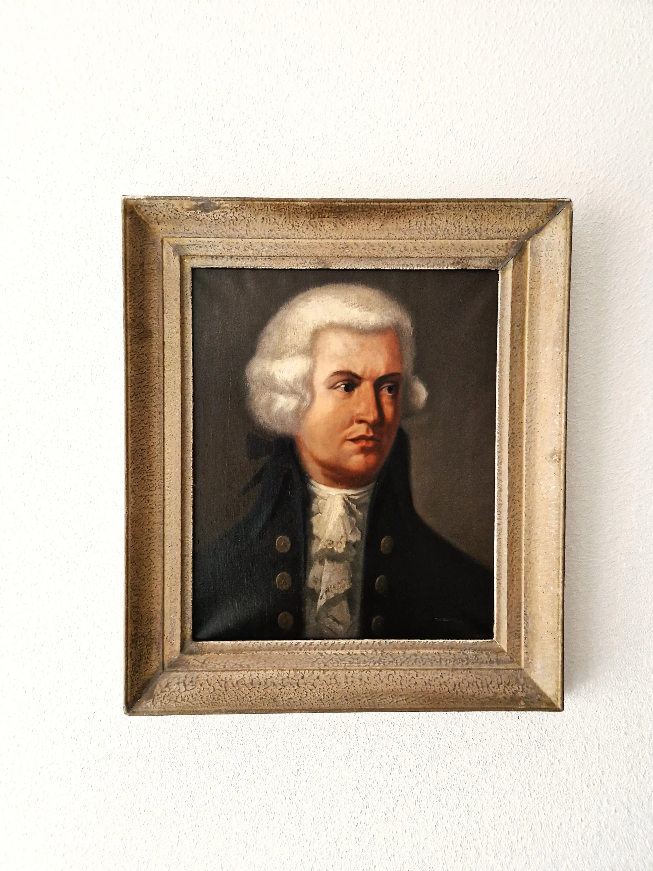 Wim ten Broek - groot 1943 - olieverf portret - Wolfgang Amadeus Mozart ...