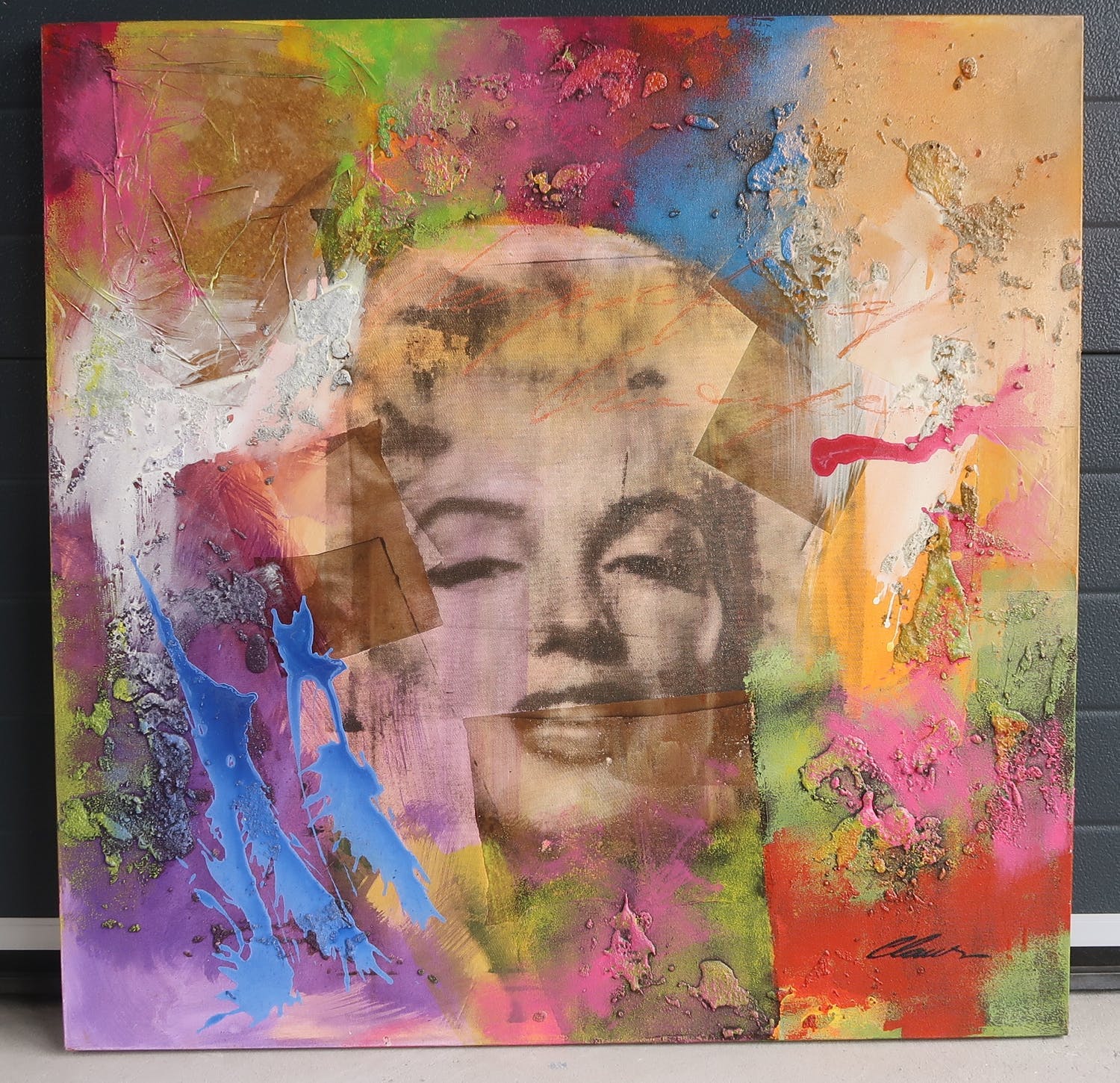 Claus Costa - Marilyn Monroe Verkocht | Kunstveiling.nl Claus Costa - Marilyn Monroe Verkocht | Kunstveiling.nl