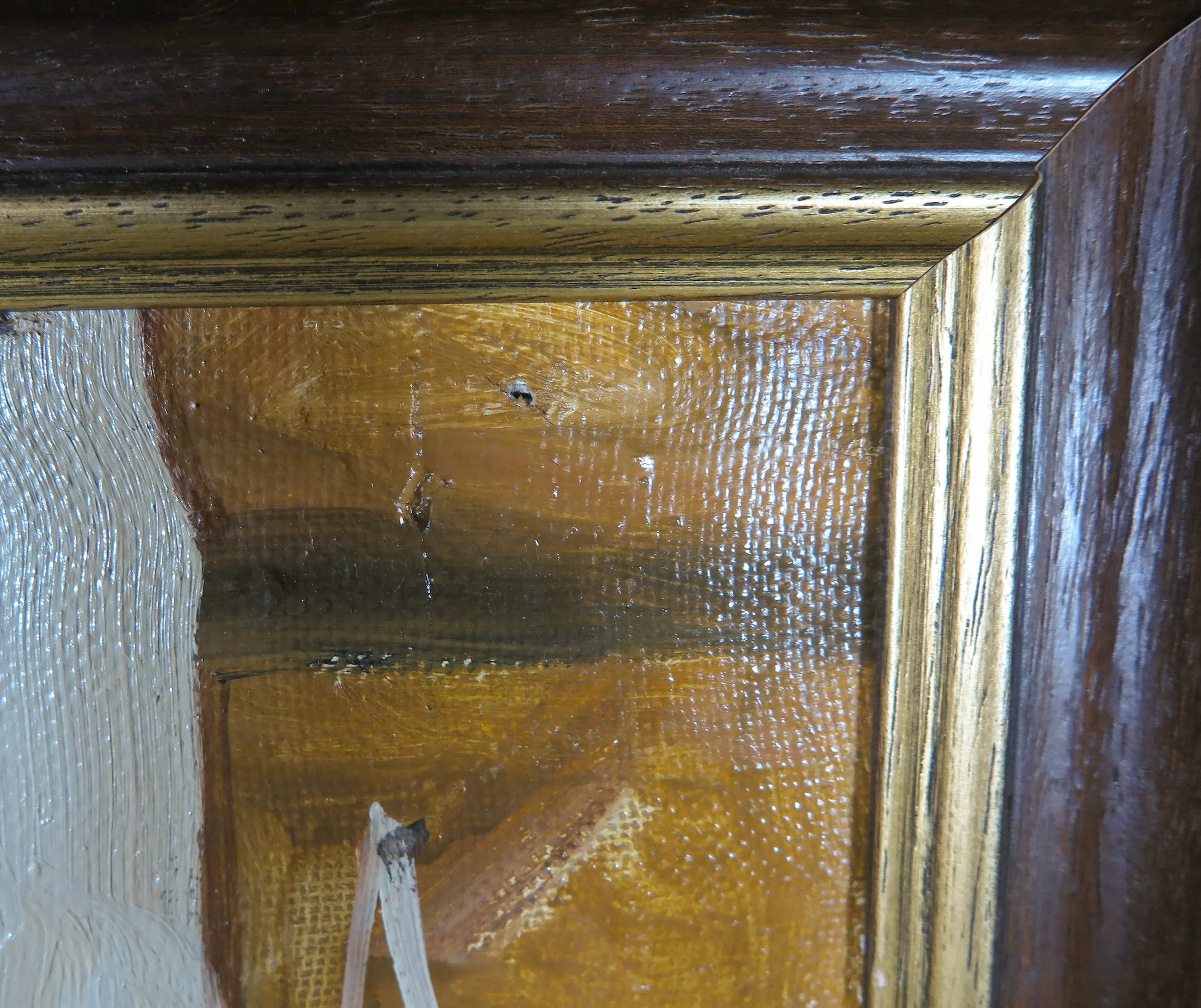 Benjamin Mikhailovitsj Sibirski - Olieverf op doek, Russische thee ...