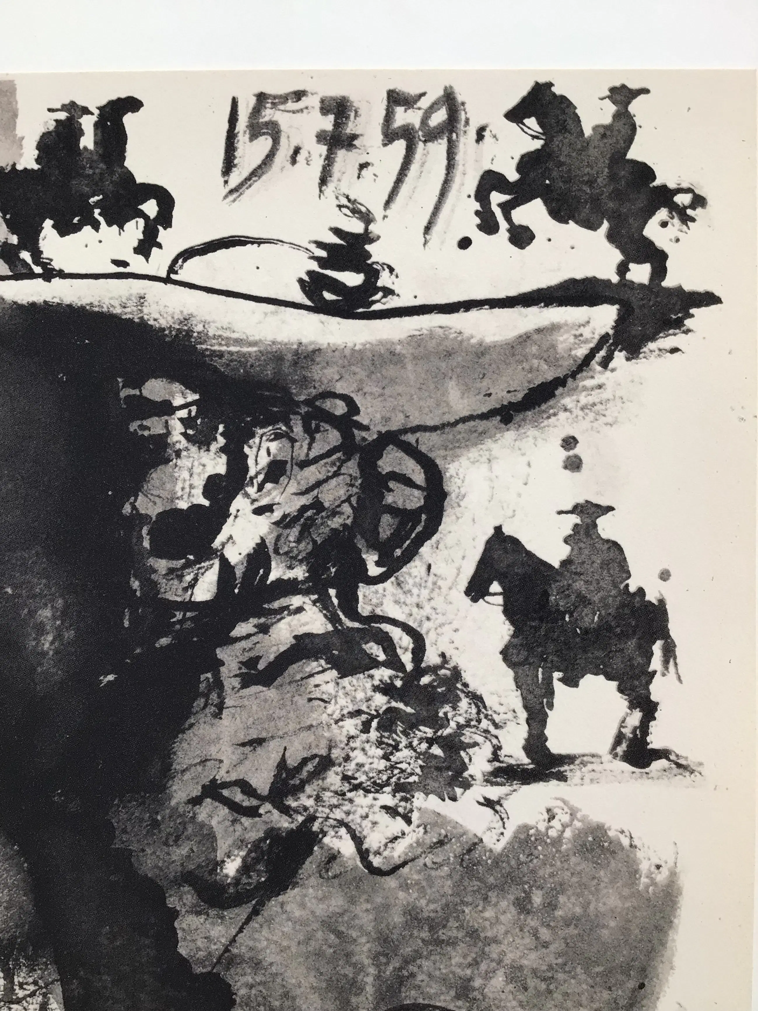 Pablo Picasso - Litho - 1959 - Uit serie: "Toros y Toreros" - Oplage ...