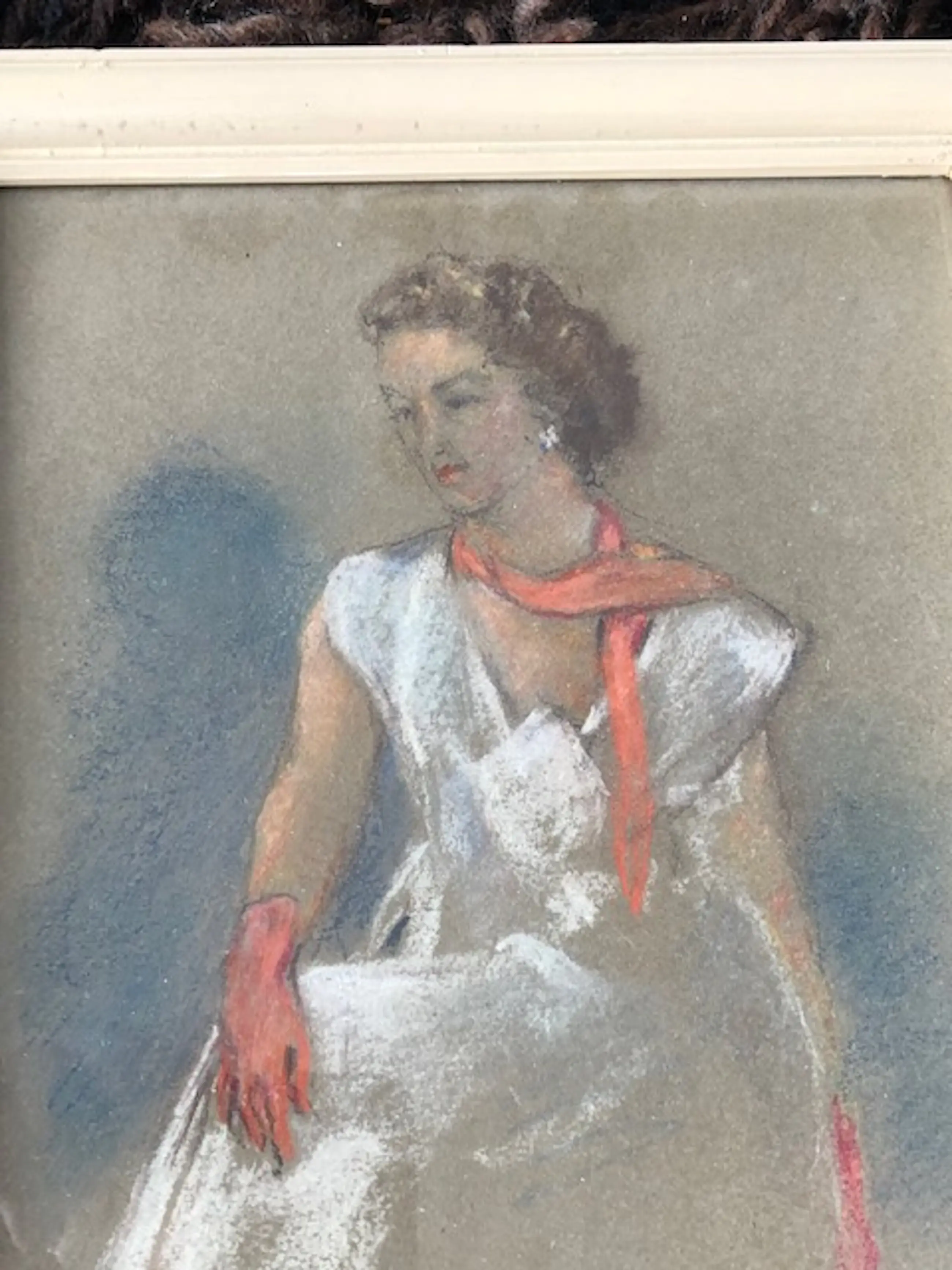 Albert Mulder - Zittende dame met roze handschoenen Verkocht ...