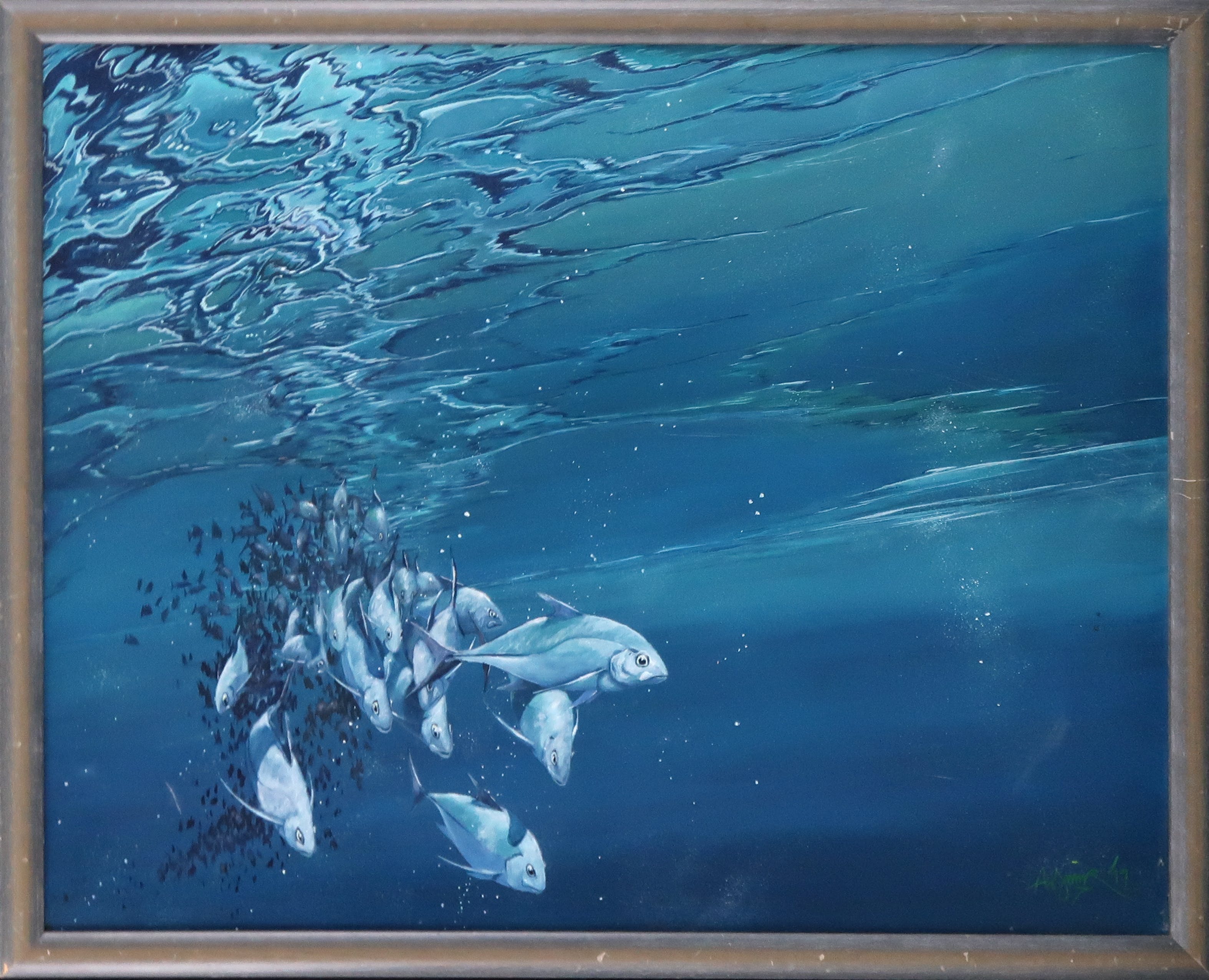 Ad Swier - Olieverf op doek, Nature 1 - Ingelijst Verkocht ...