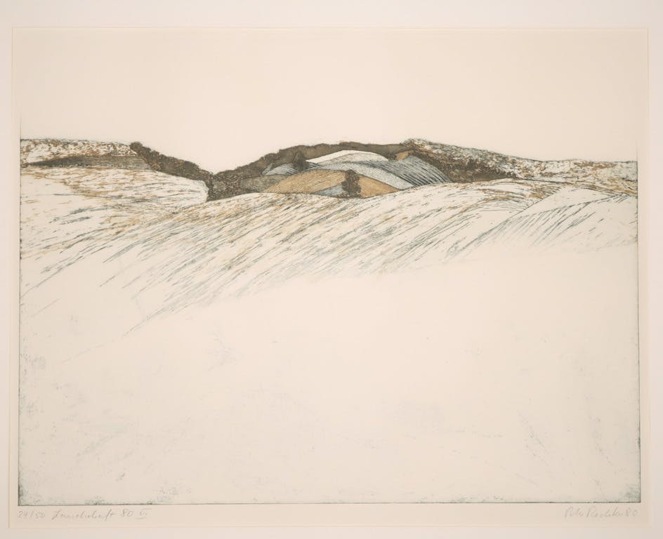 Peter Redeker - Peter Redeker: Ets, Landschaft 80 VI Verkocht ...