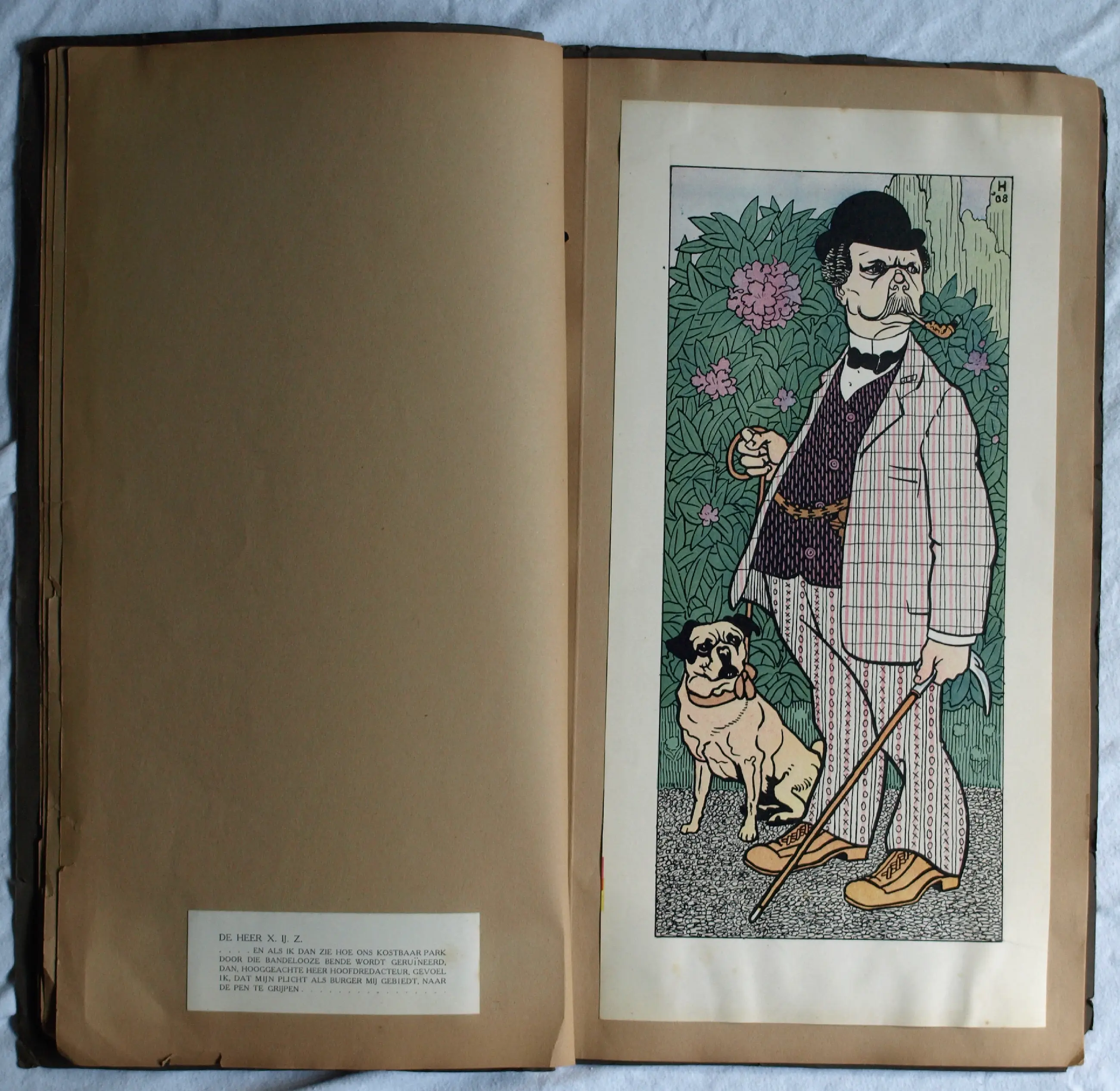 Jo Spier - Ingelijste prent + Albert Hahn : ‘Ben ik dat?’ , 12 litho's ...