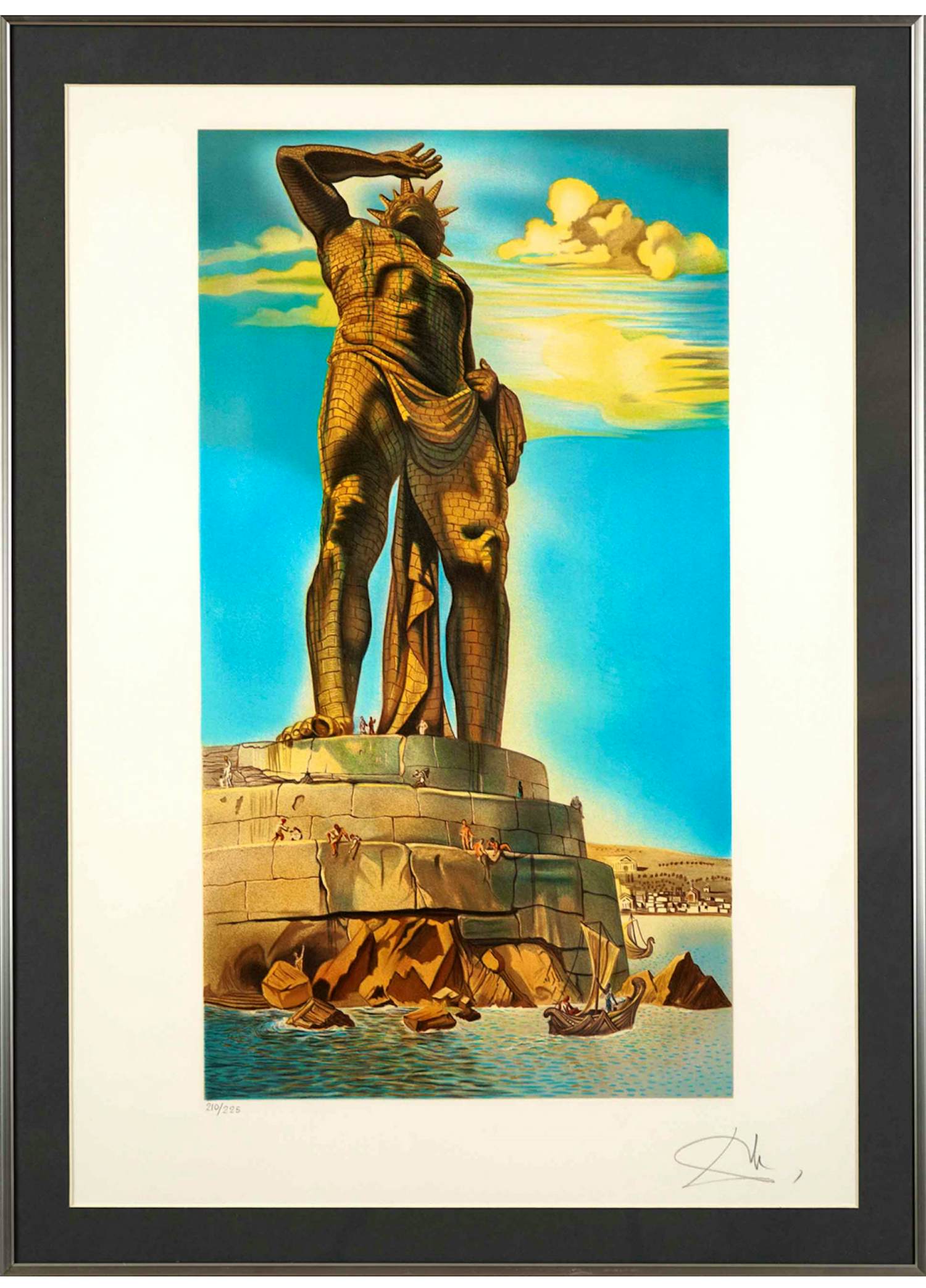 Salvador Dali - "Kolossus van Rhodos" kopen? Bied vanaf 1190 ...