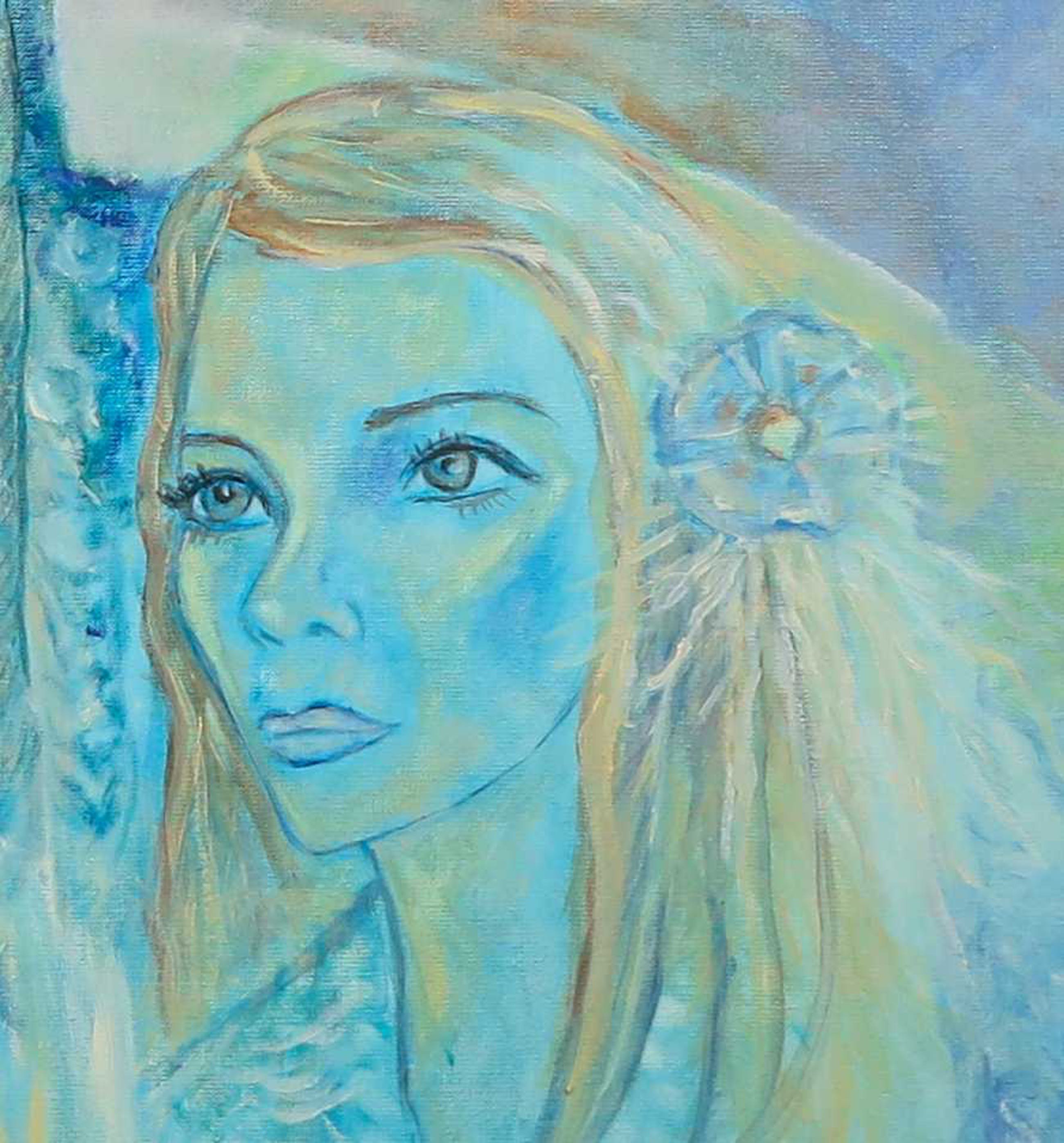 Kiss Riemvis - Olieverf op doek, z.t Helderziende (Groot) Verkocht ...