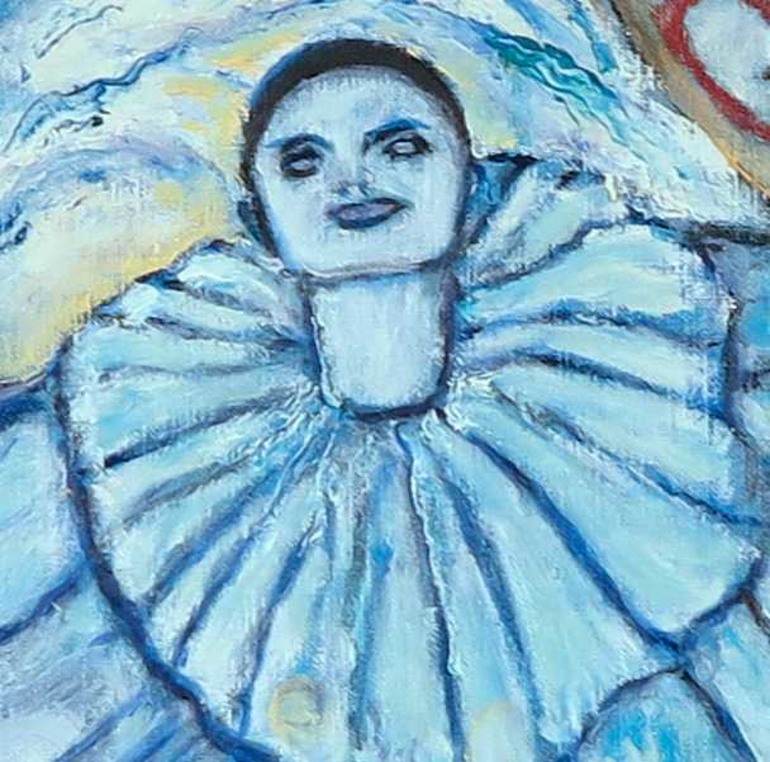 Kiss Riemvis - Olieverf op doek, z.t. Poppenspeler Verkocht ...