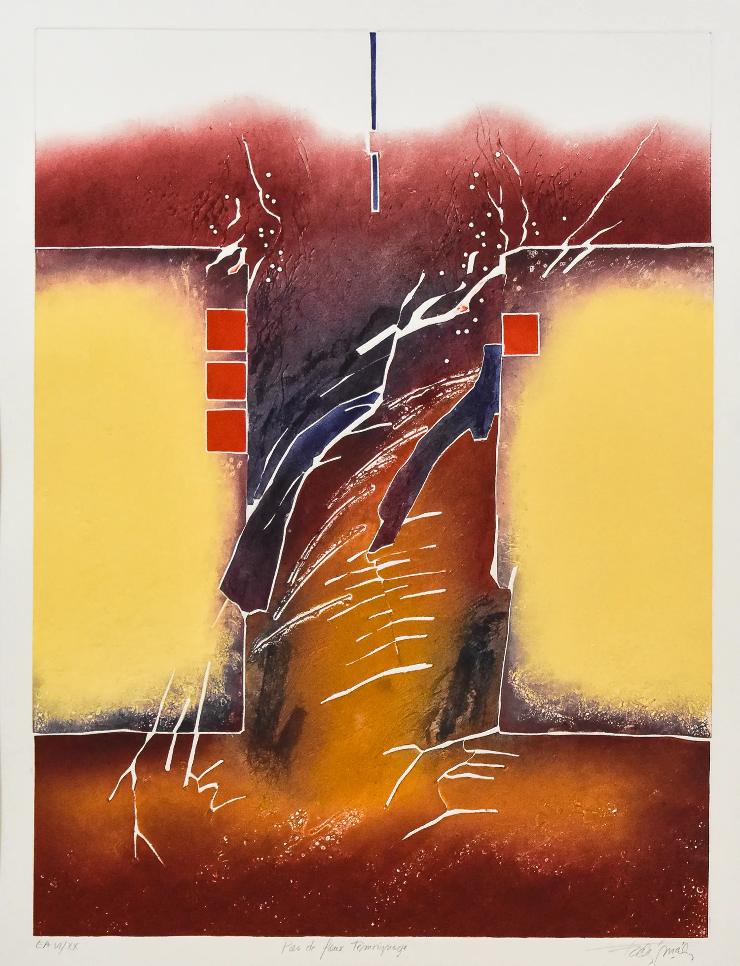 Francis Mean - Pas De Faux Temoignage Verkocht | Kunstveiling.nl