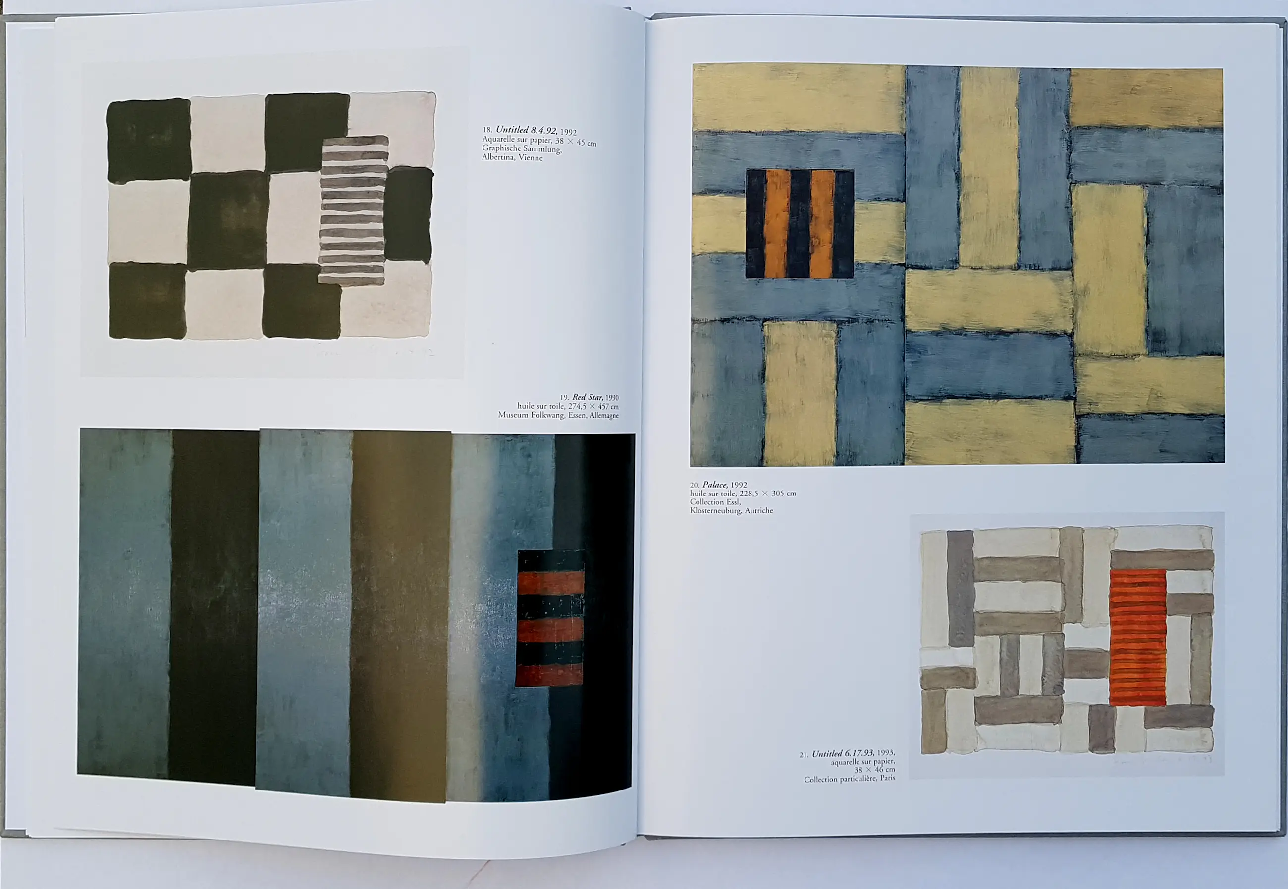 Sean Scully - handsigniert: 'Découvrons L`Art - ma peinture parle de l ...