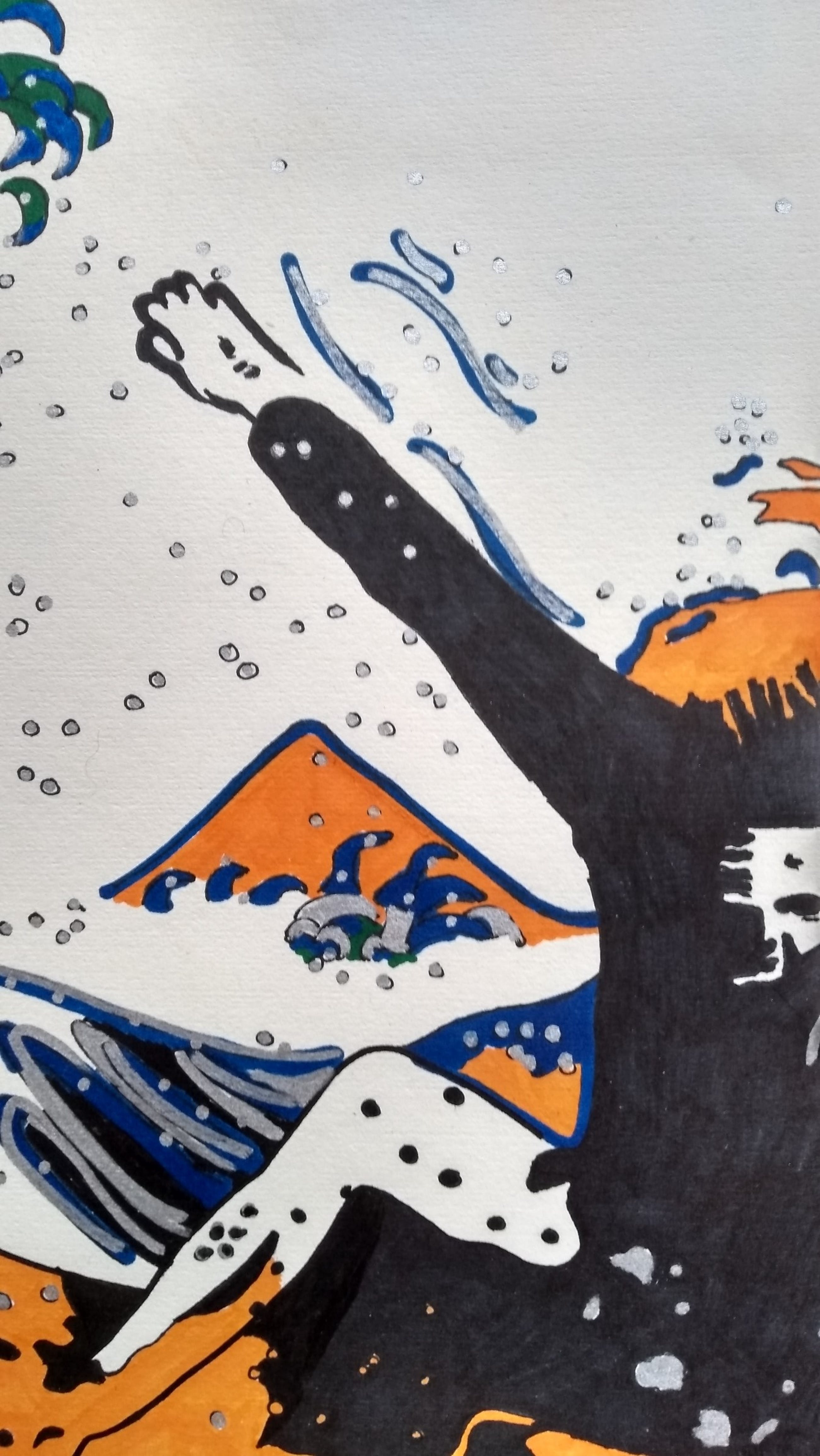 Martine Jacobs - Japanese surfer Verkocht | Kunstveiling.nl Martine Jacobs - Japanese surfer Verkocht | Kunstveiling.nl