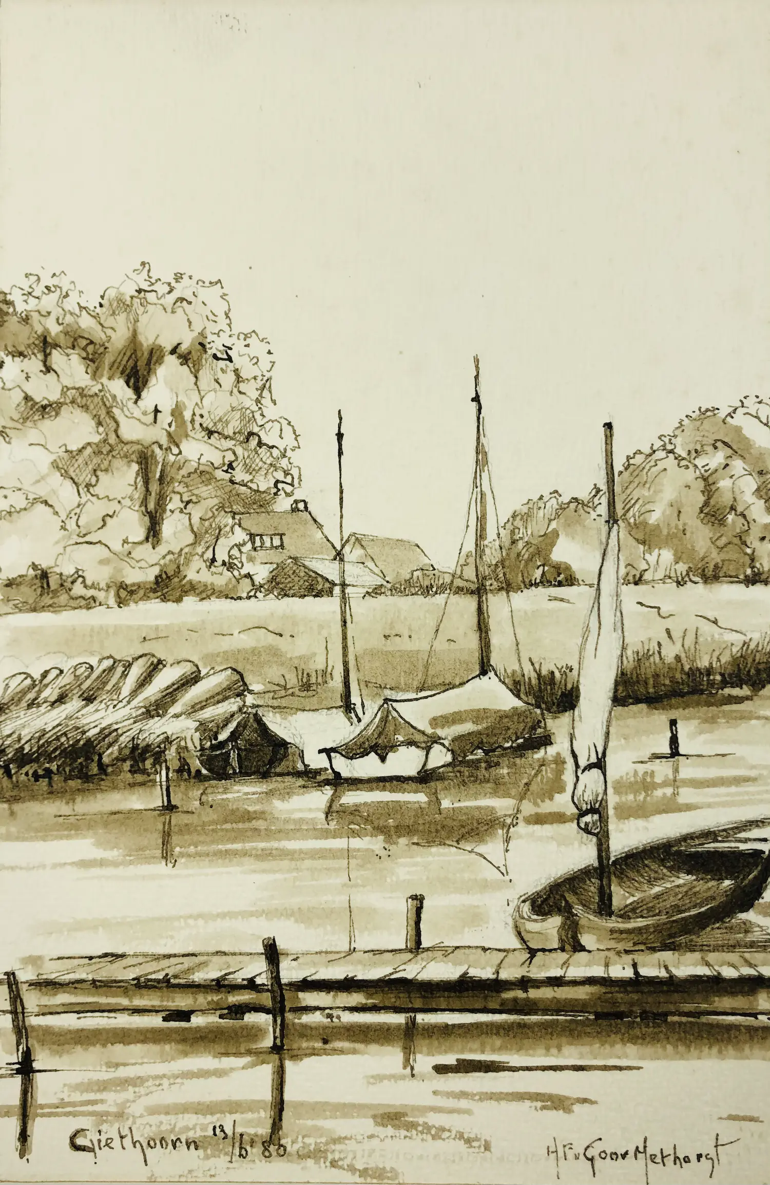 Veilingopbrengsten van H.F. van Goor-Methorst | Kunstveiling.nl