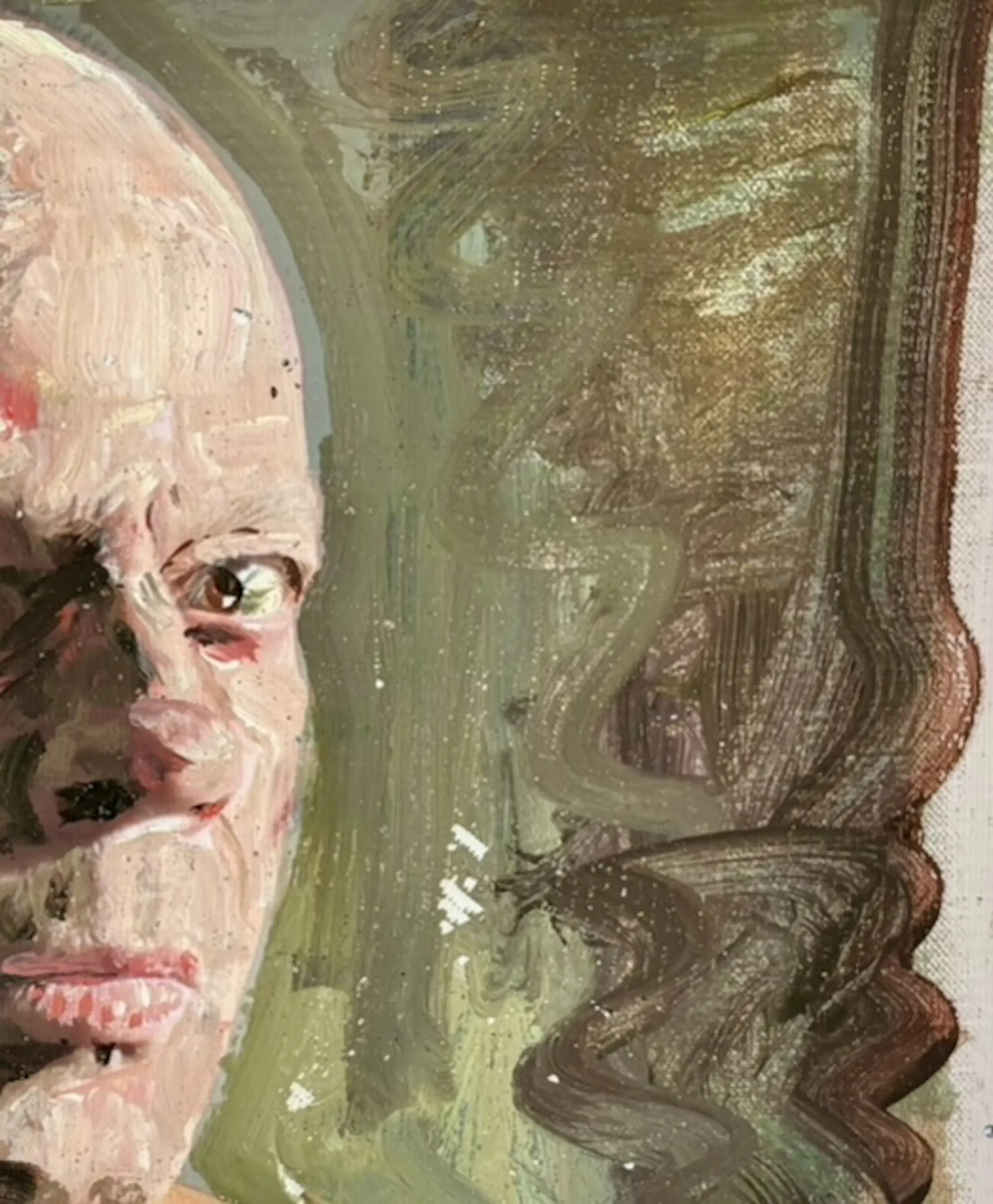 Peter Klashorst - Zelfportret Verkocht | Kunstveiling.nl