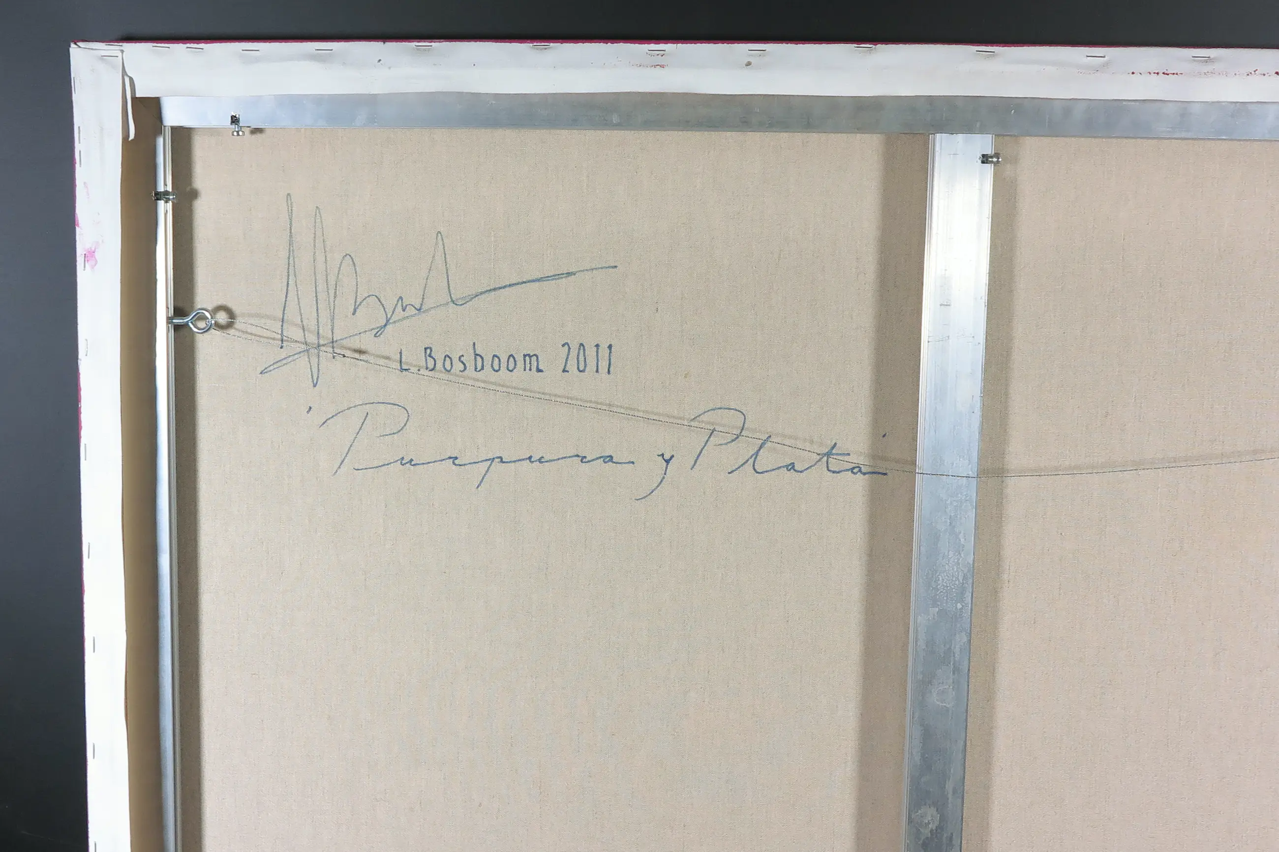 Leon Bosboom - Acryl op doek, Toro de Espagna (Groot formaat) Verkocht | Kunstveiling.nl