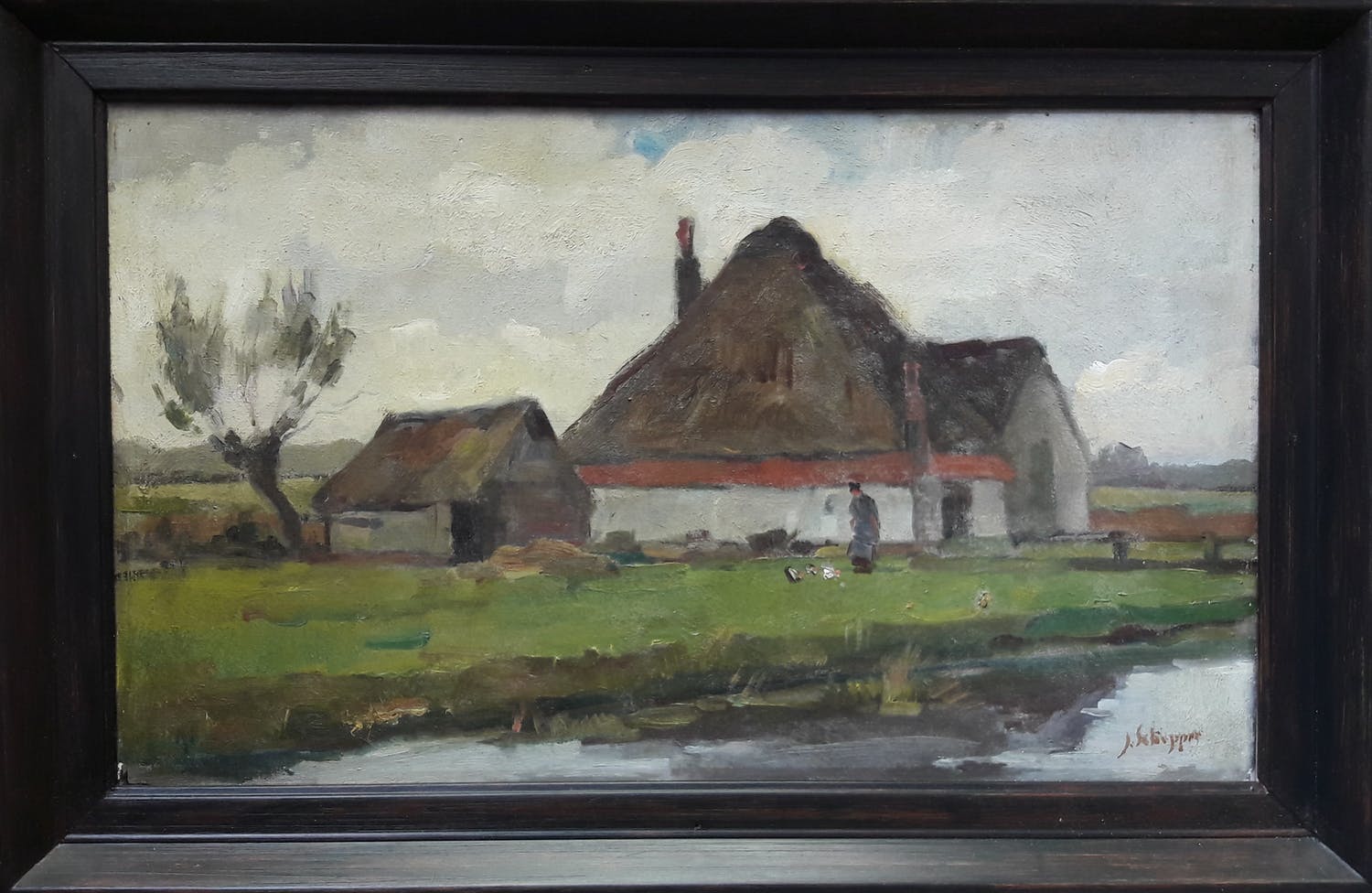 Jan Schipper - Boerderij Verkocht | Kunstveiling.nl