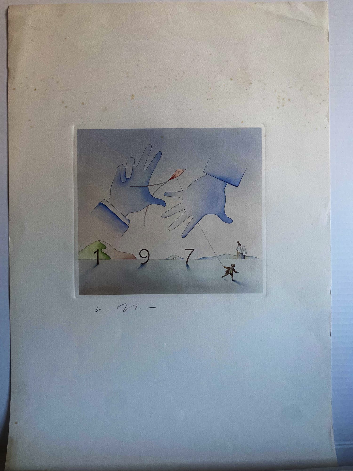 Josse Goffin - Nieuwjaarswens kopen? Bied vanaf 10! | Kunstveiling.nl