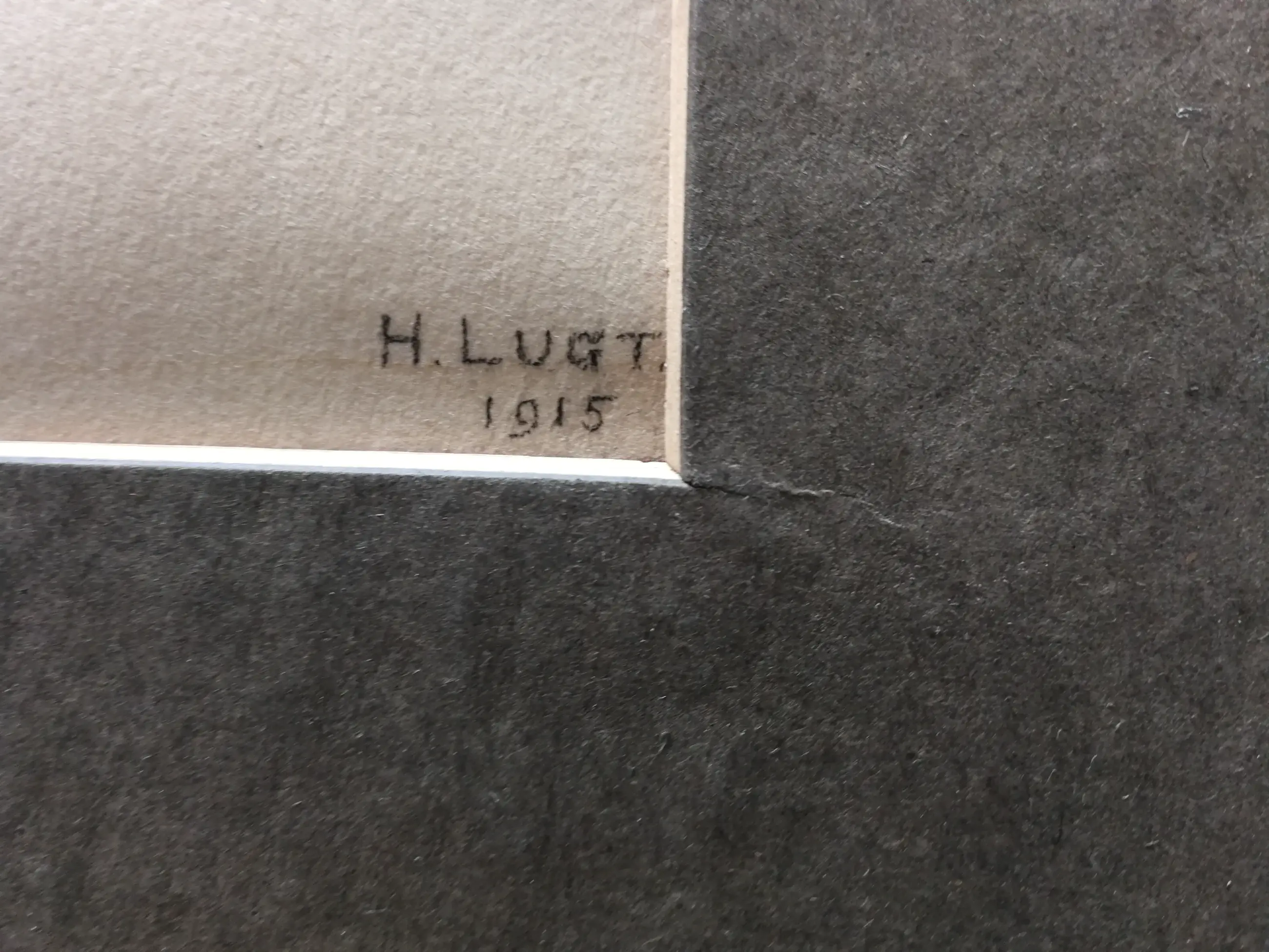 Herman Lugt - Belgische vluchtelinge. Portret. Verkocht | Kunstveiling.nl