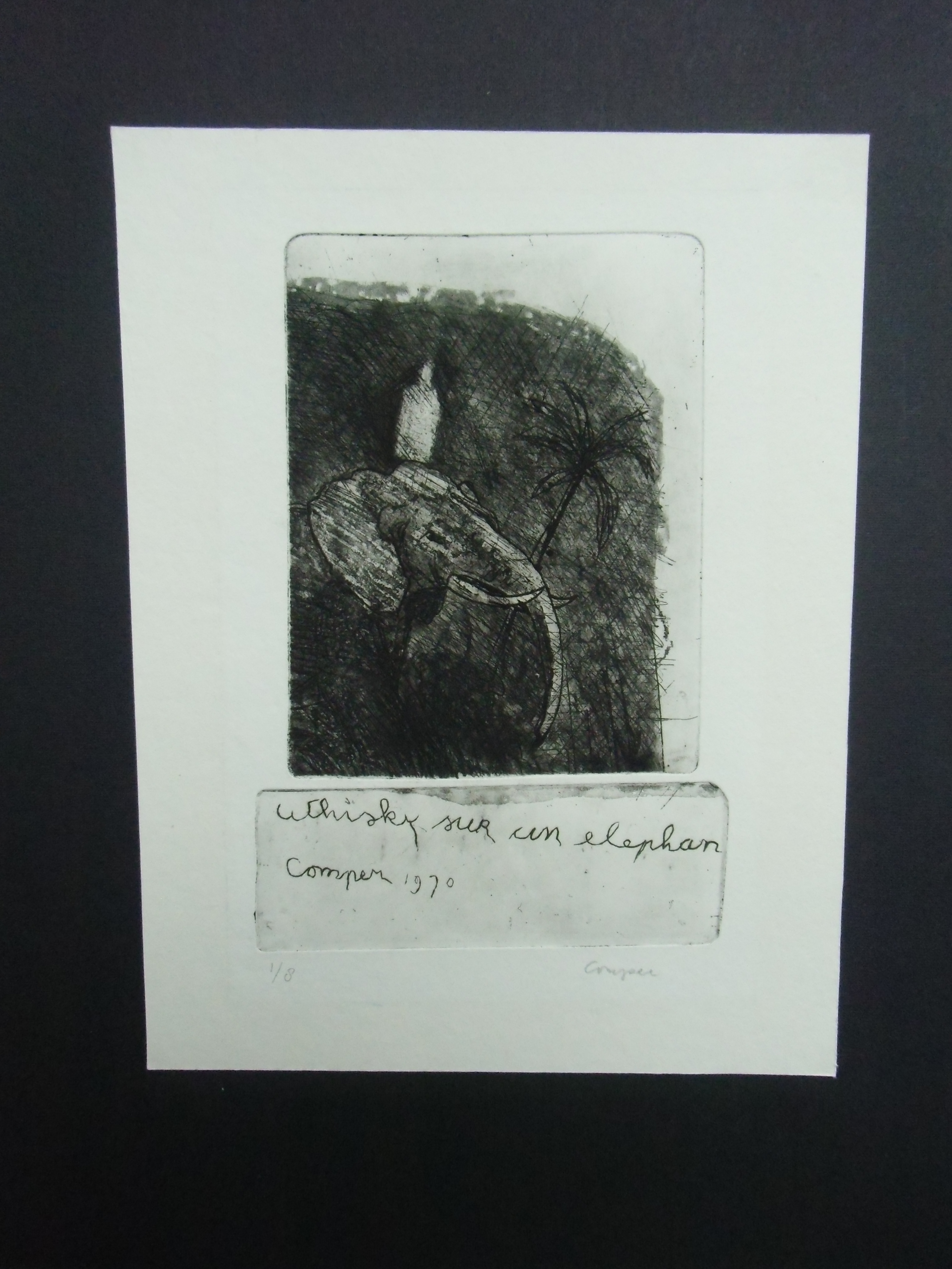 Wim Compier - WHISKY SUR UN ELEPHAN // ETS-DROGE NAALD VAN WIM COMPIER ...