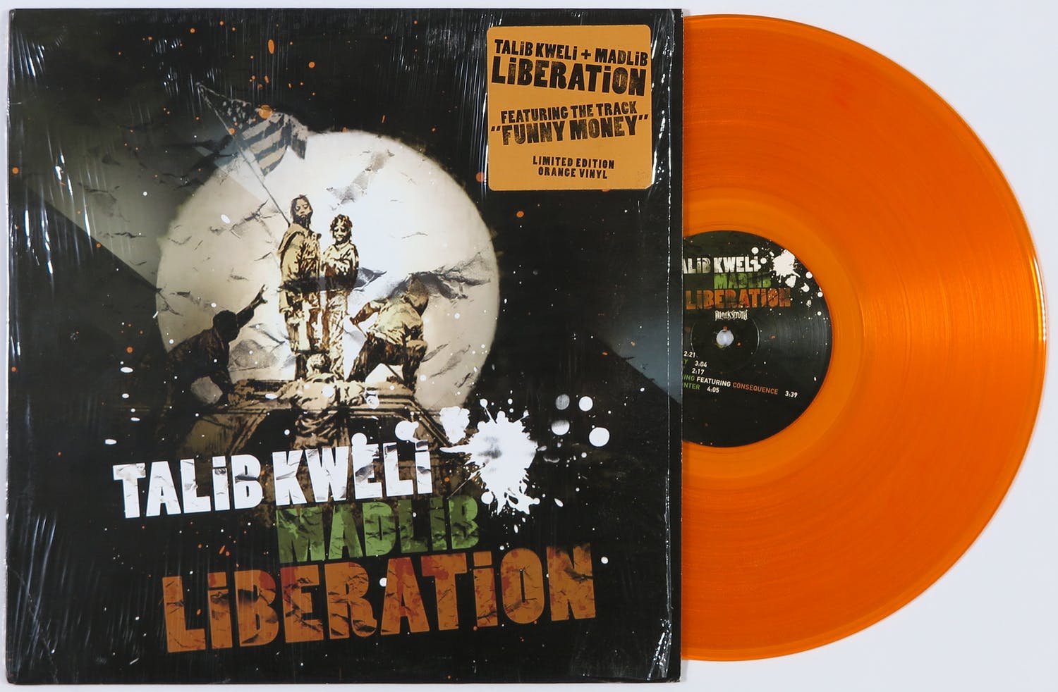 Banksy - Limited edition album Liberation van Talib Kweli & Madlib ...