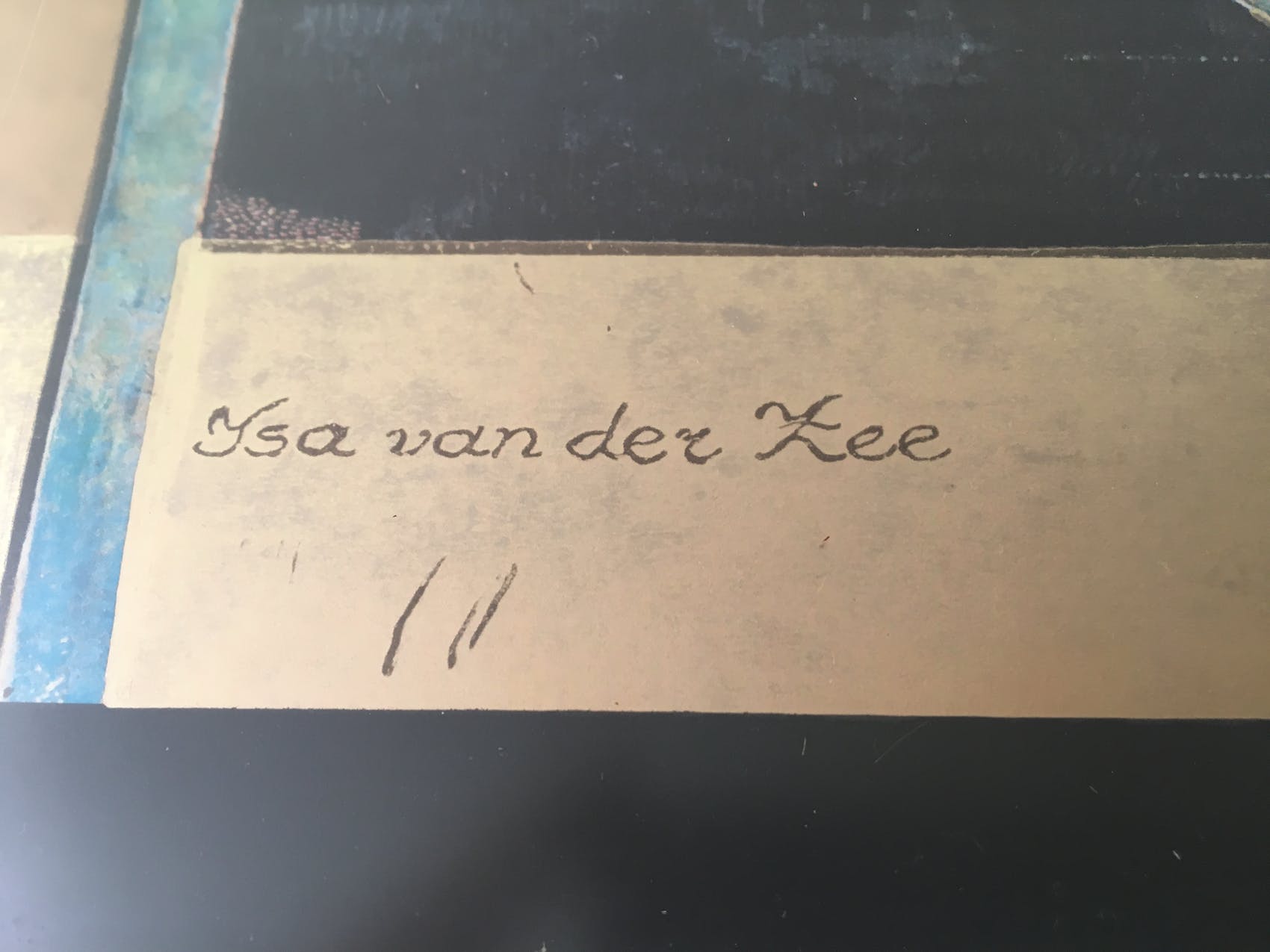 Isa van der Zee - Prachtige kleuren abstract kopen? Bied vanaf 20!