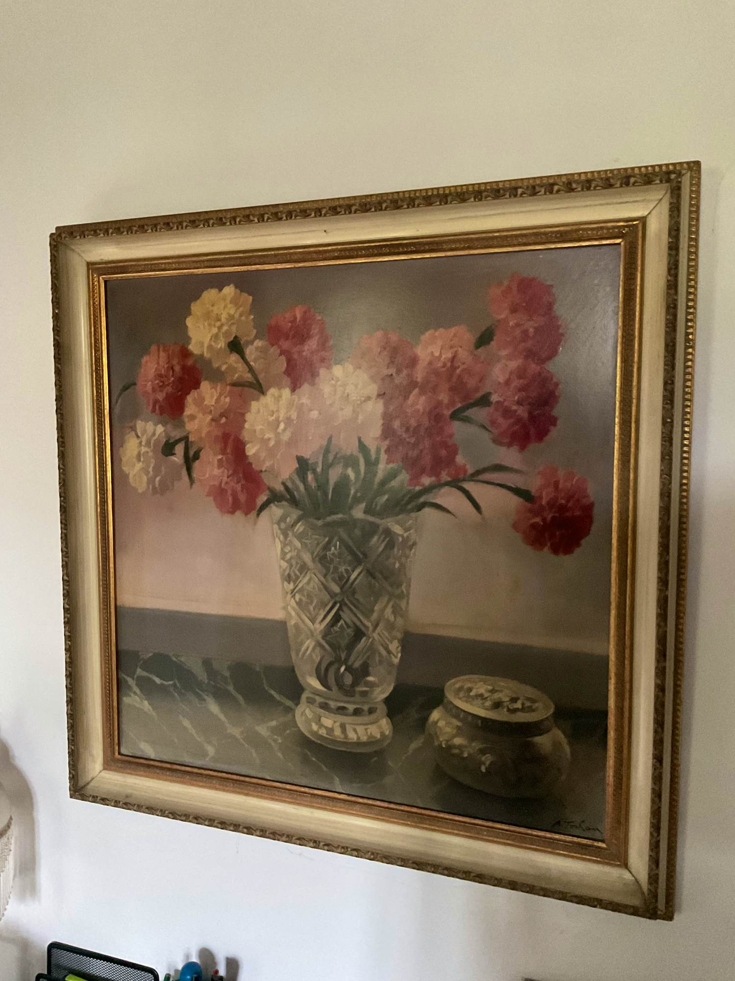 Andre Tahon - Bloemen in vaas kopen? Bied vanaf 120! | Kunstveiling.nl