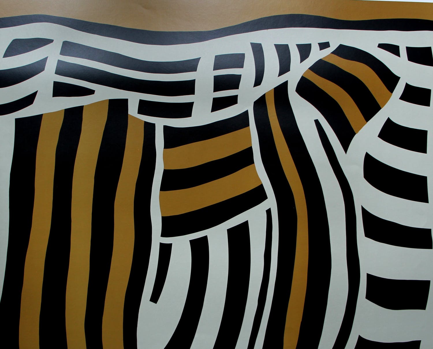 Dick Elffers - zeefdruk: landschap - 1973 Verkocht | Kunstveiling.nl