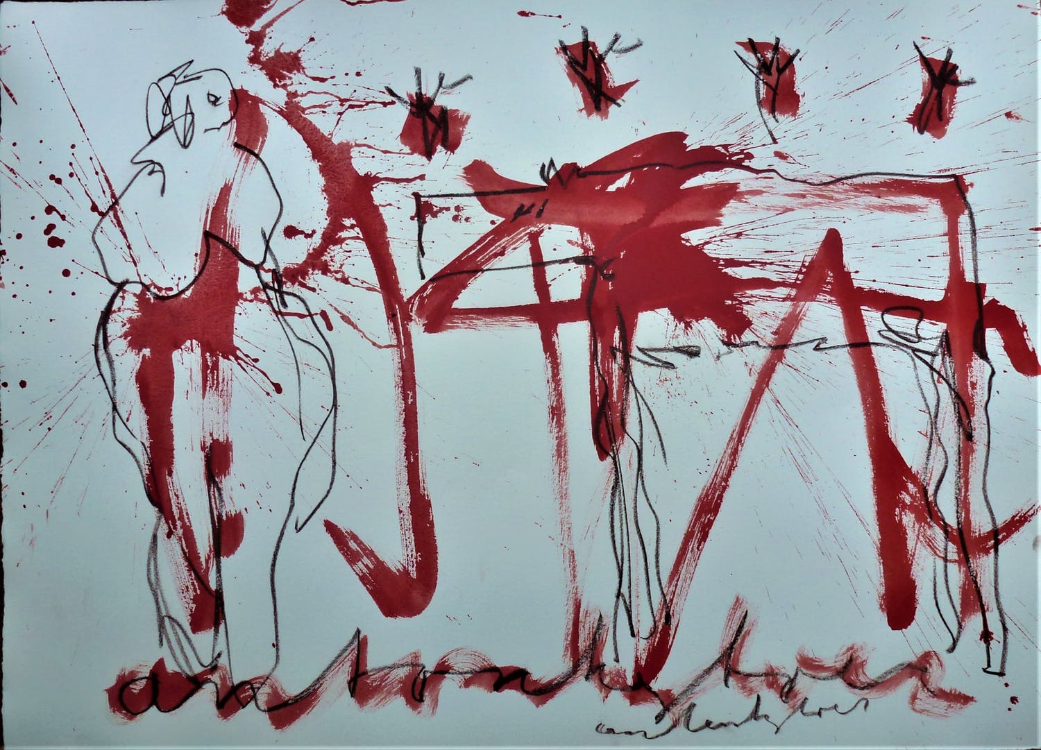 Anton Heyboer - Confrontatie tussen de mens het dier en de natuur ...