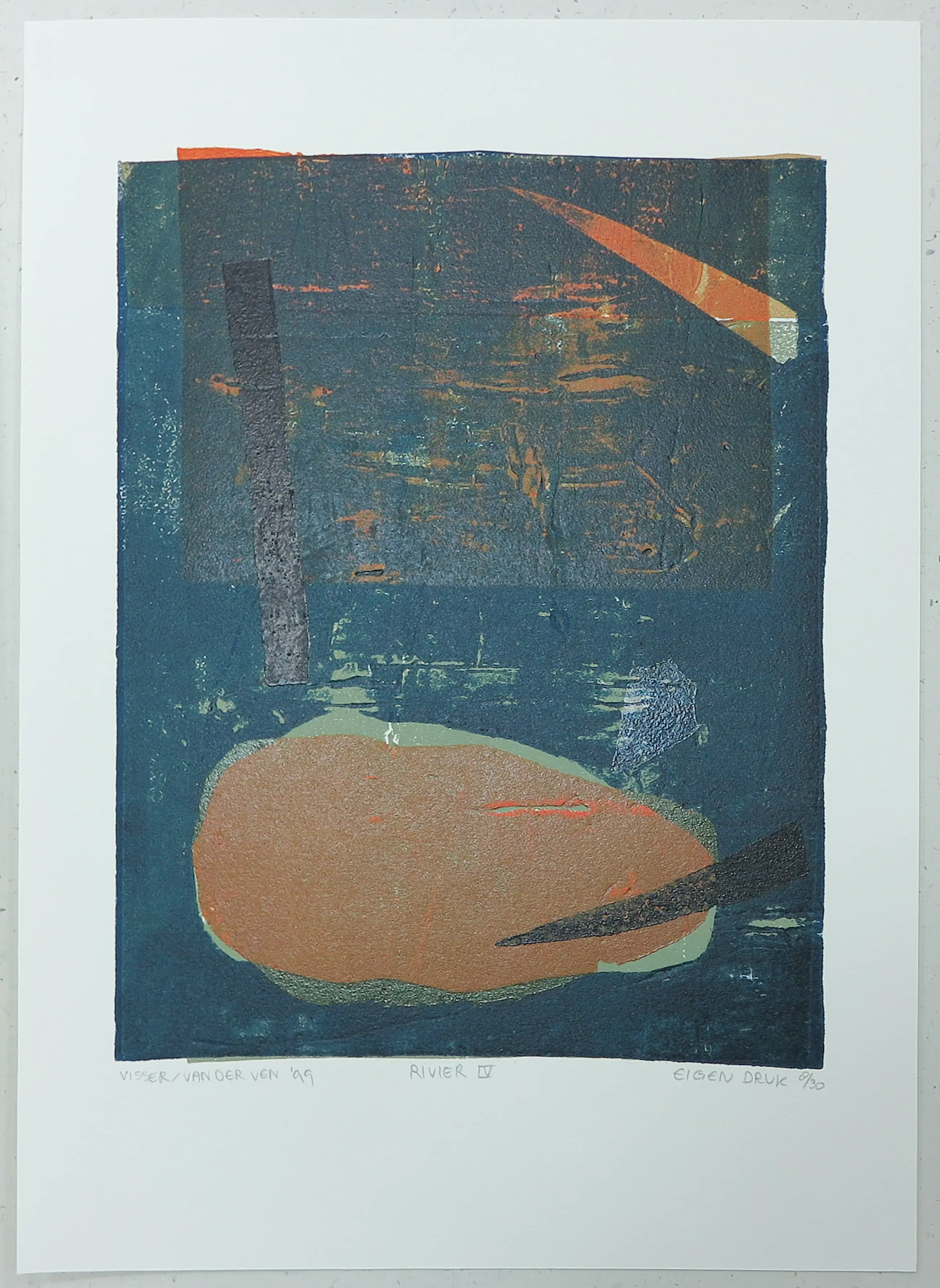 Henk van der Ven - & Constance Visser (GRAFISLAVA), Kunstenaarsboek met ...