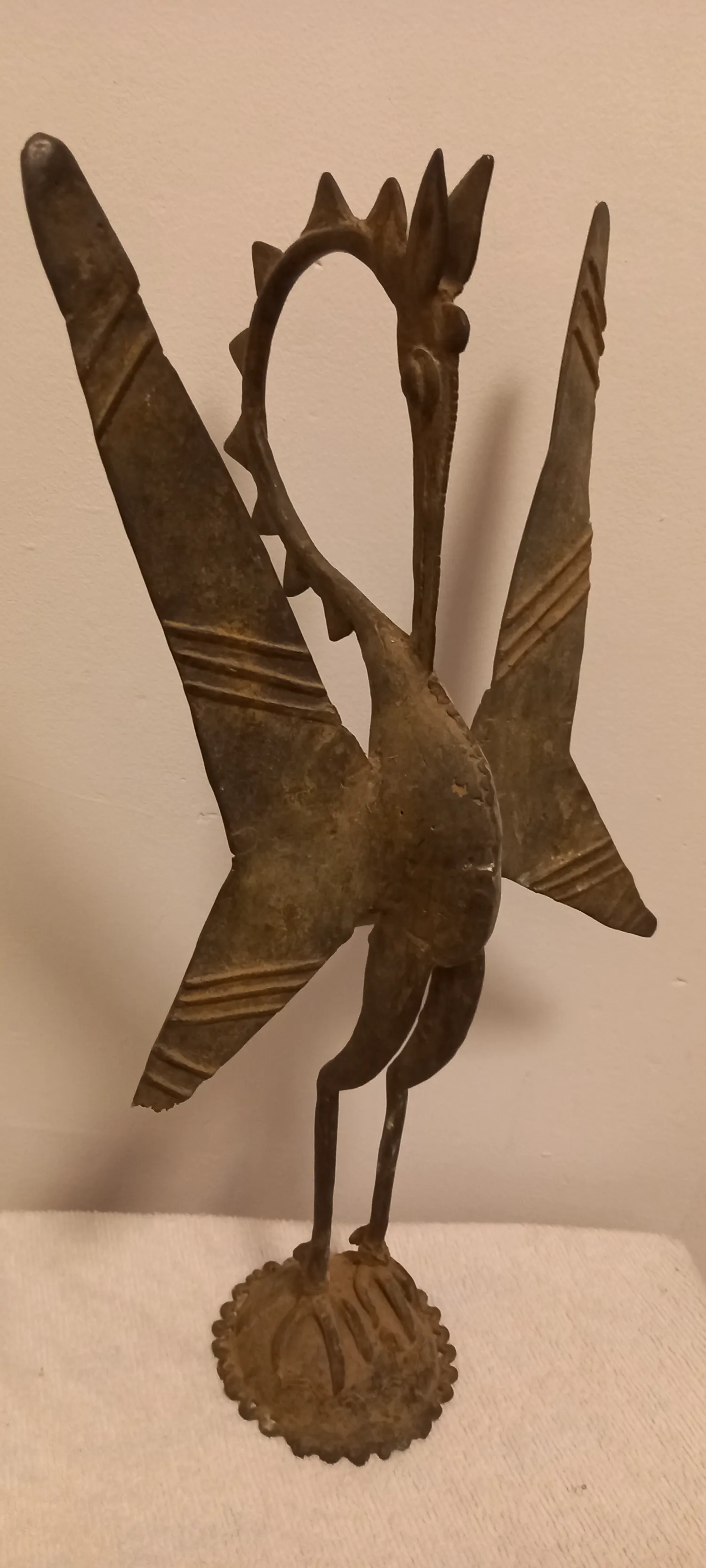 Senufo - Kalao ( neushoorn vogel ) Verkocht | Kunstveiling.nl