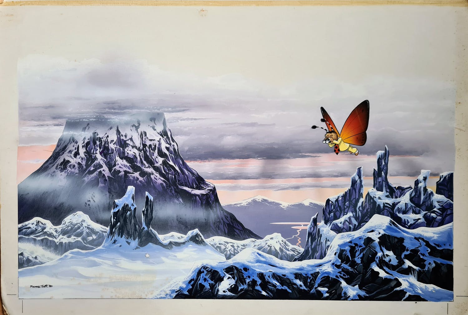 Michael Jupp - 21 Original Gouache animal cartoon illustrations kopen ...