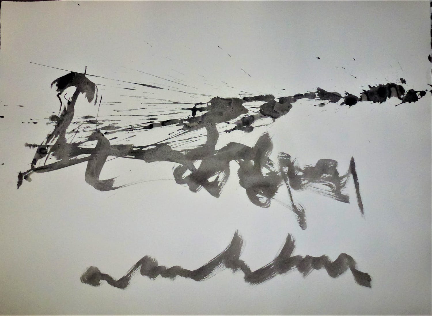 Anton Heyboer - Abstracte compositie . Verkocht | Kunstveiling.nl