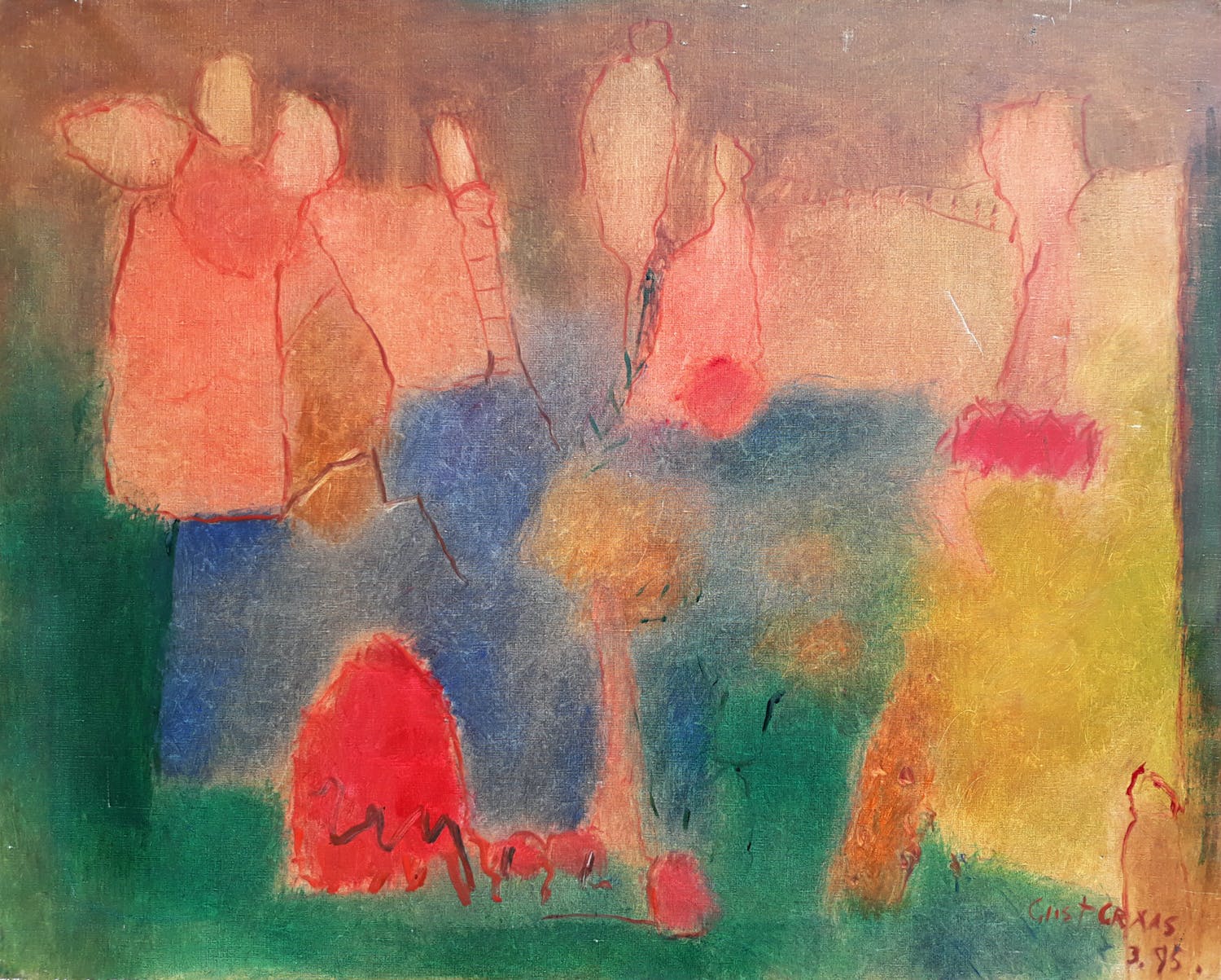 Veilingopbrengsten van Gust Graas | Kunstveiling.nl