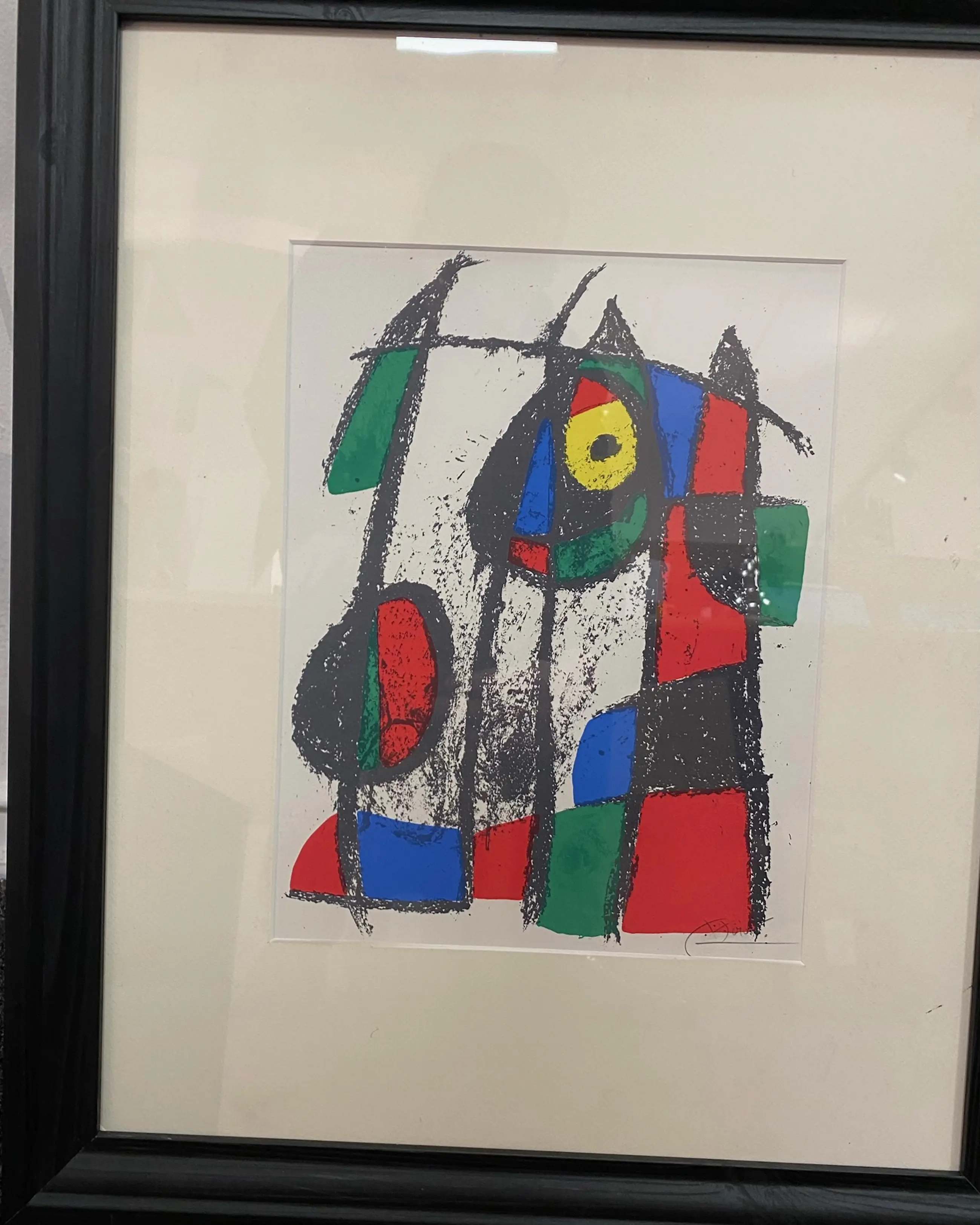 Joan Miro - Joan Miro - handgesigneerde originallithographie VII ...