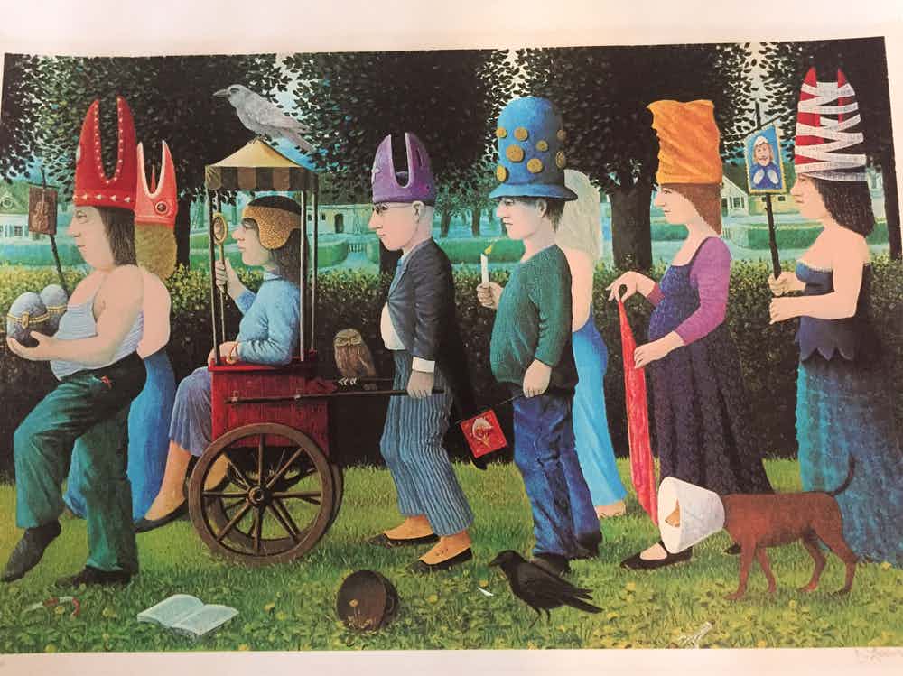 Veilingopbrengsten van Dolf Zwerver op Kunstveiling