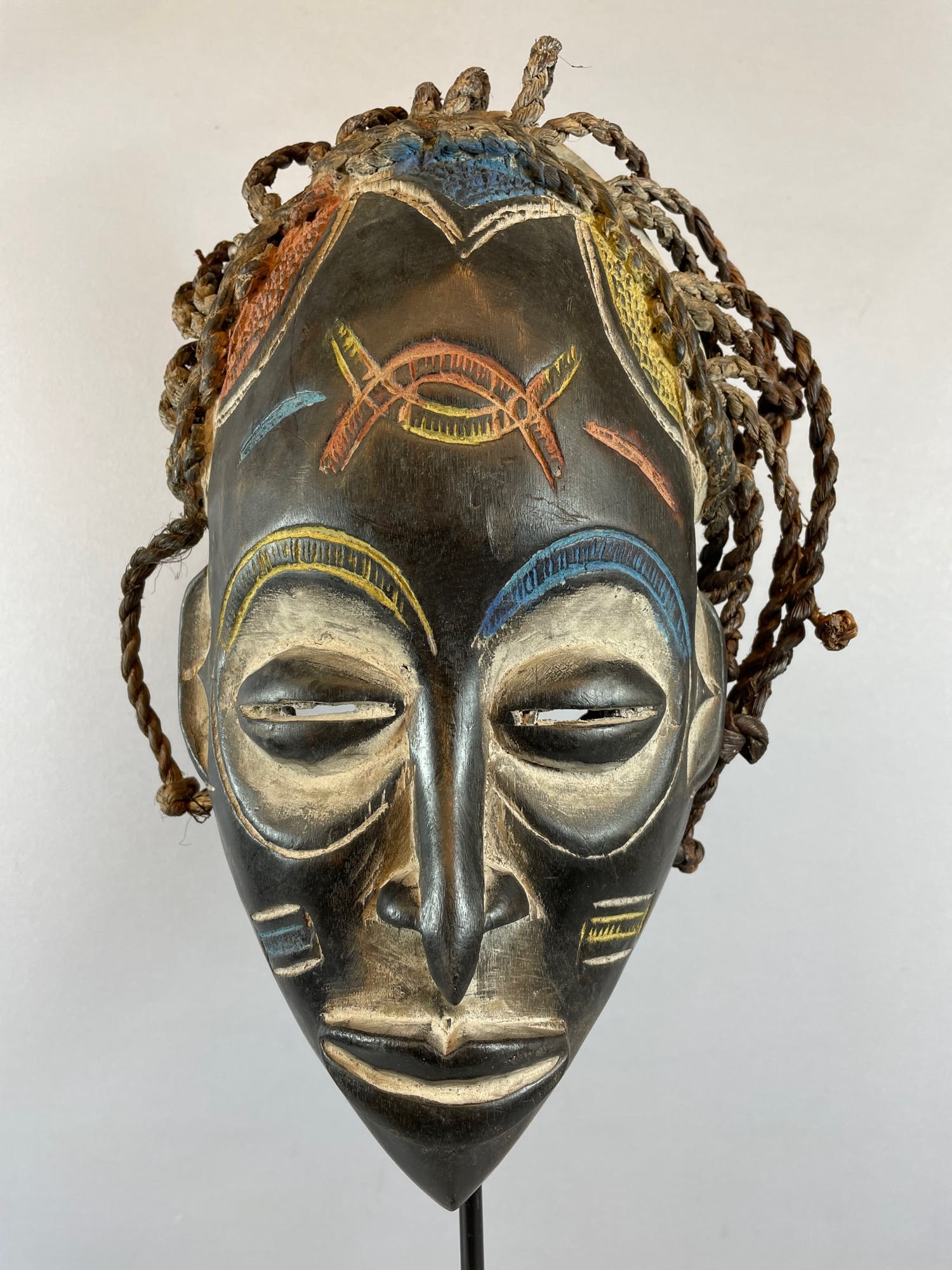 Chokwe - African mask from the Chokwe - Angola. Verkocht | Kunstveiling.nl