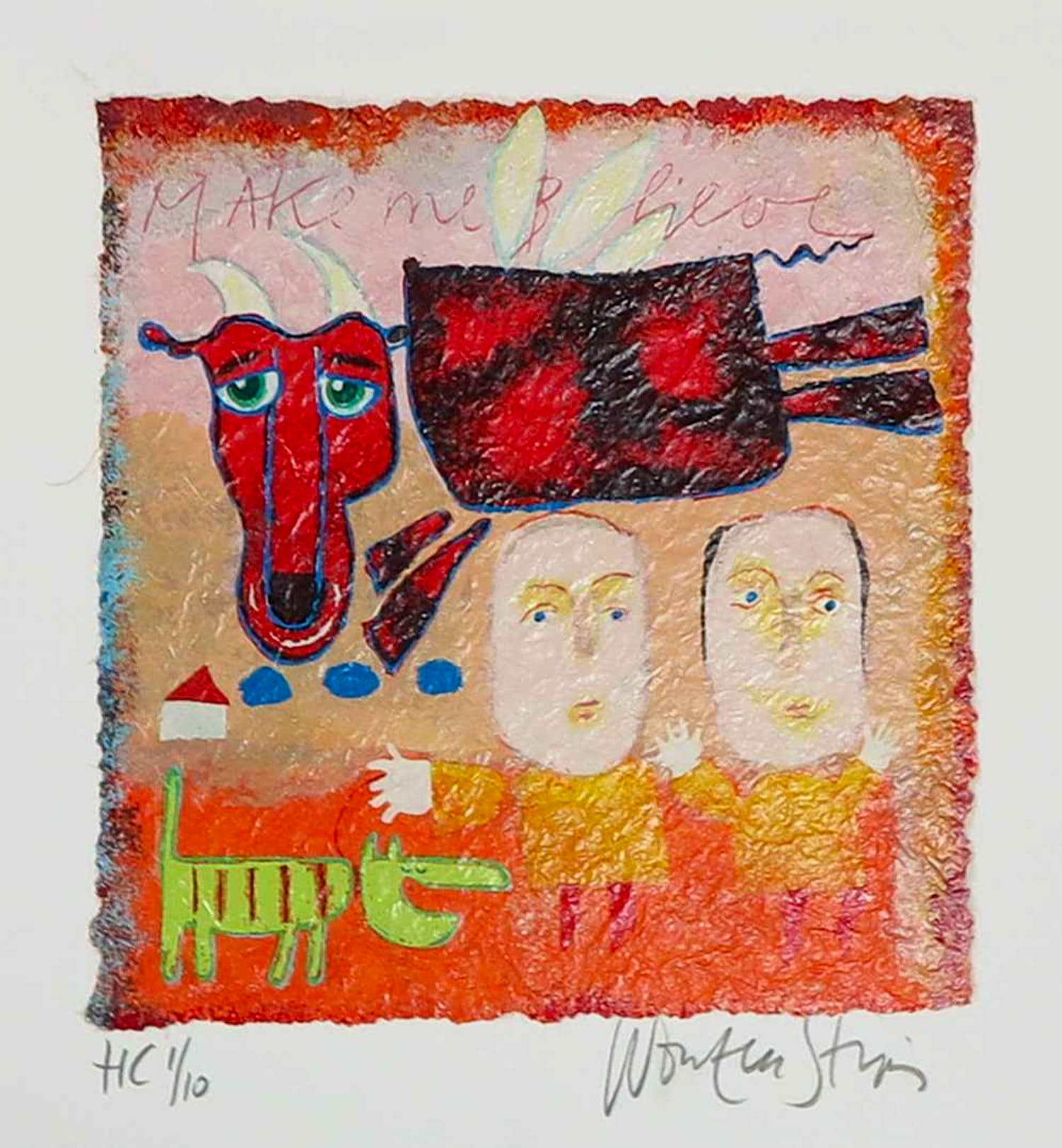 Wouter Stips - Zeefdruk, Haven on a sunday afternoon Verkocht ...