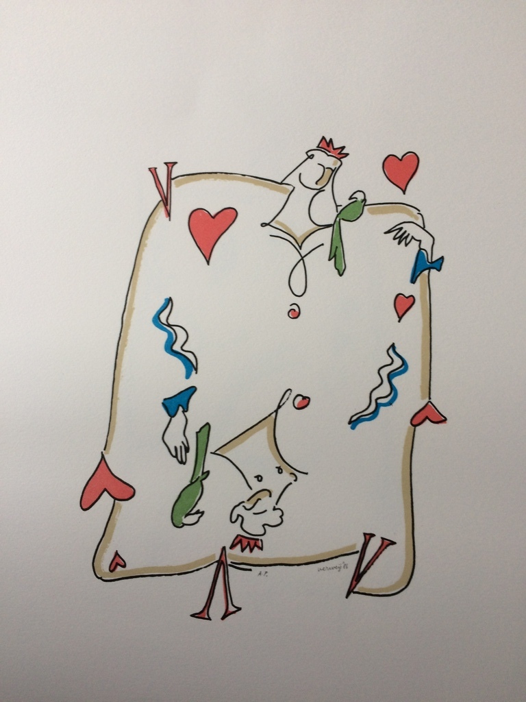 Hans Verweij - Hartenvrouw Verkocht | Kunstveiling.nl